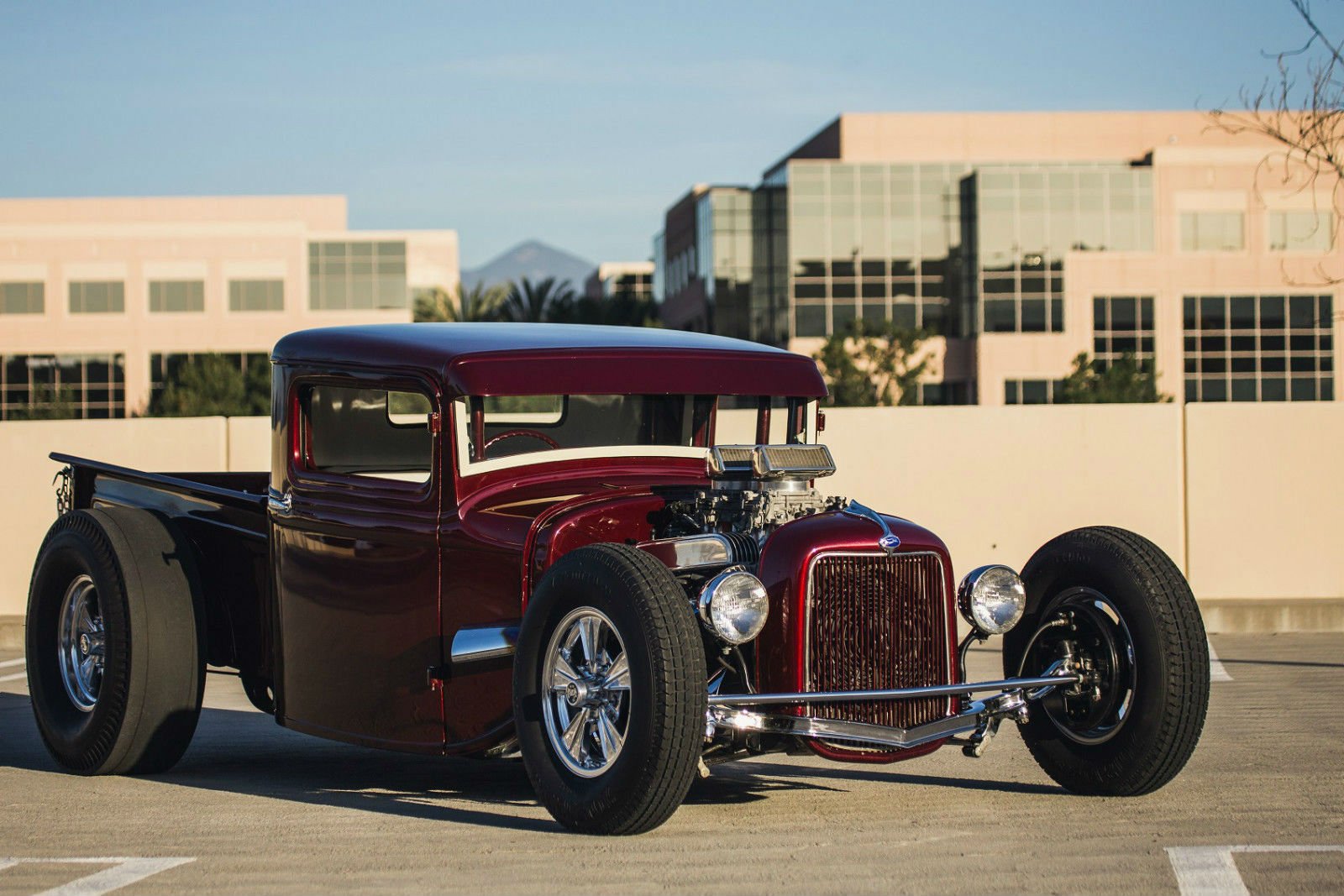 1934, Ford, Hot, Rod, Pickup, Rods, Custom, Retro, Vintage Wallpapers ...