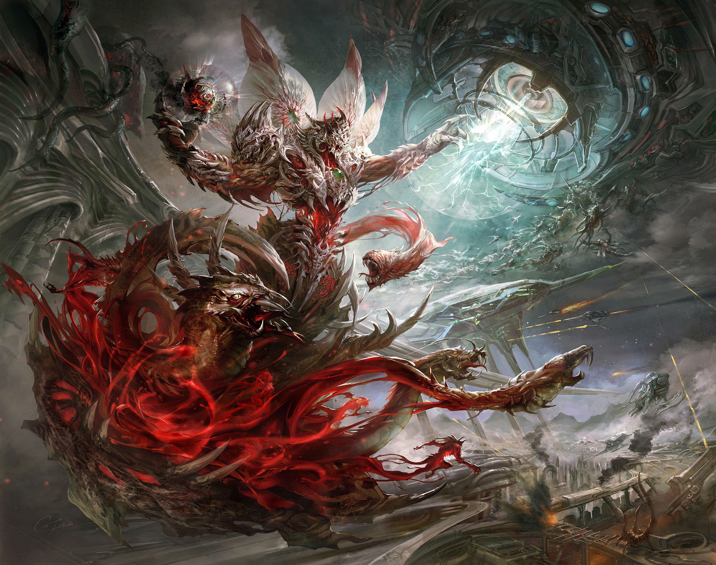 dominance, War, Fantasy, Artwork, Art, Magic, Perfect, Action, Fighting ...