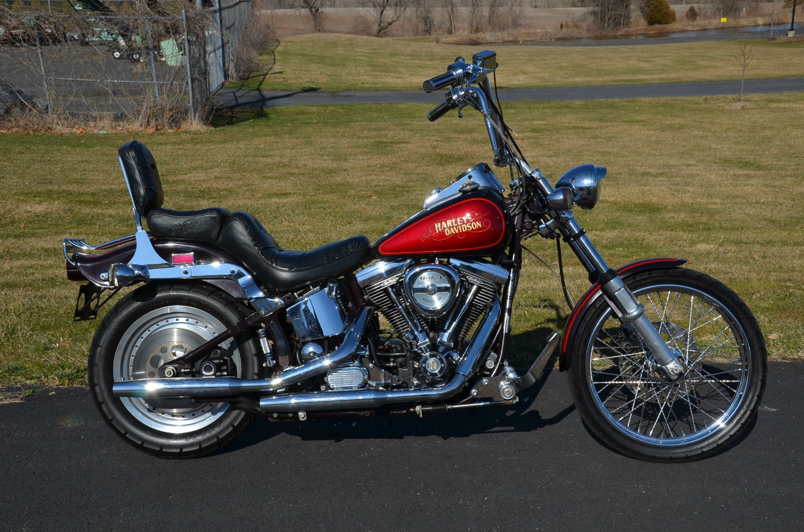 1987, Evolution, Harley, Davidson, Softail, Custom, Fxstc, Bike ...