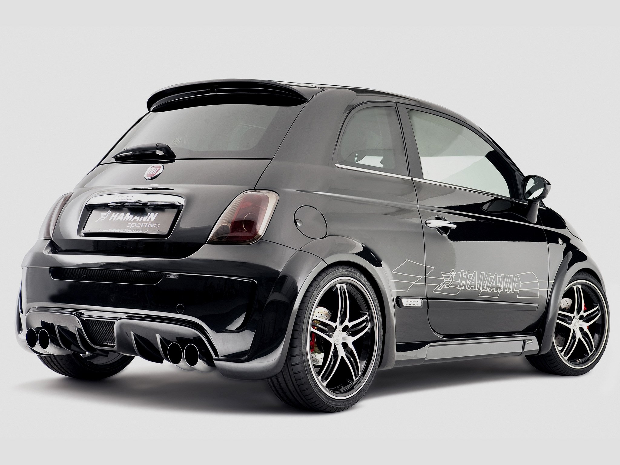 hamann, Fiat, 500, Largo, Cars, Modified, 2009 Wallpapers HD / Desktop ...