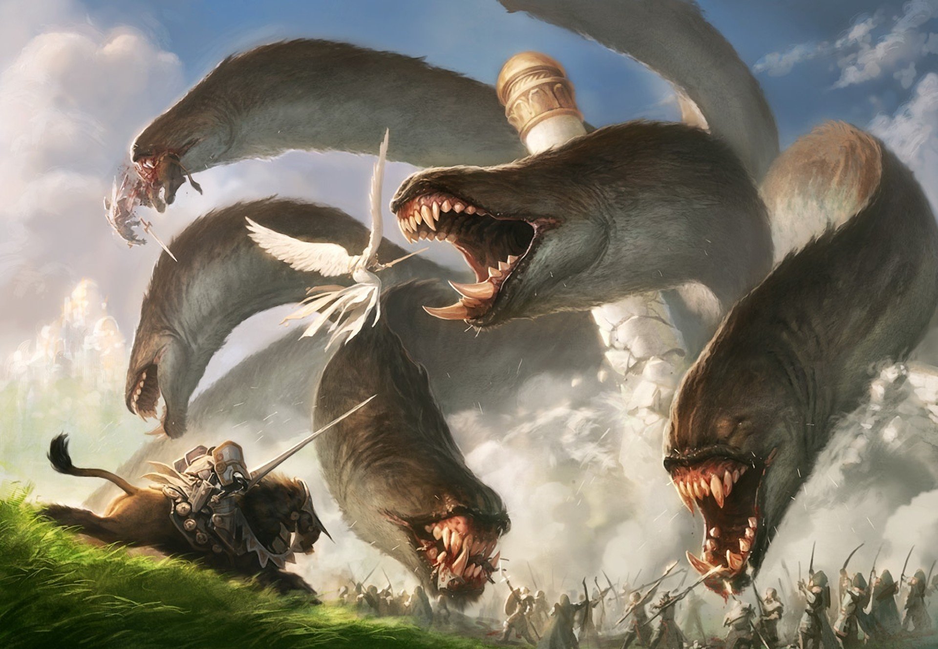 arts, People, Monster, Hydra, Battle, Tower, Angel, Jason, Chan ...