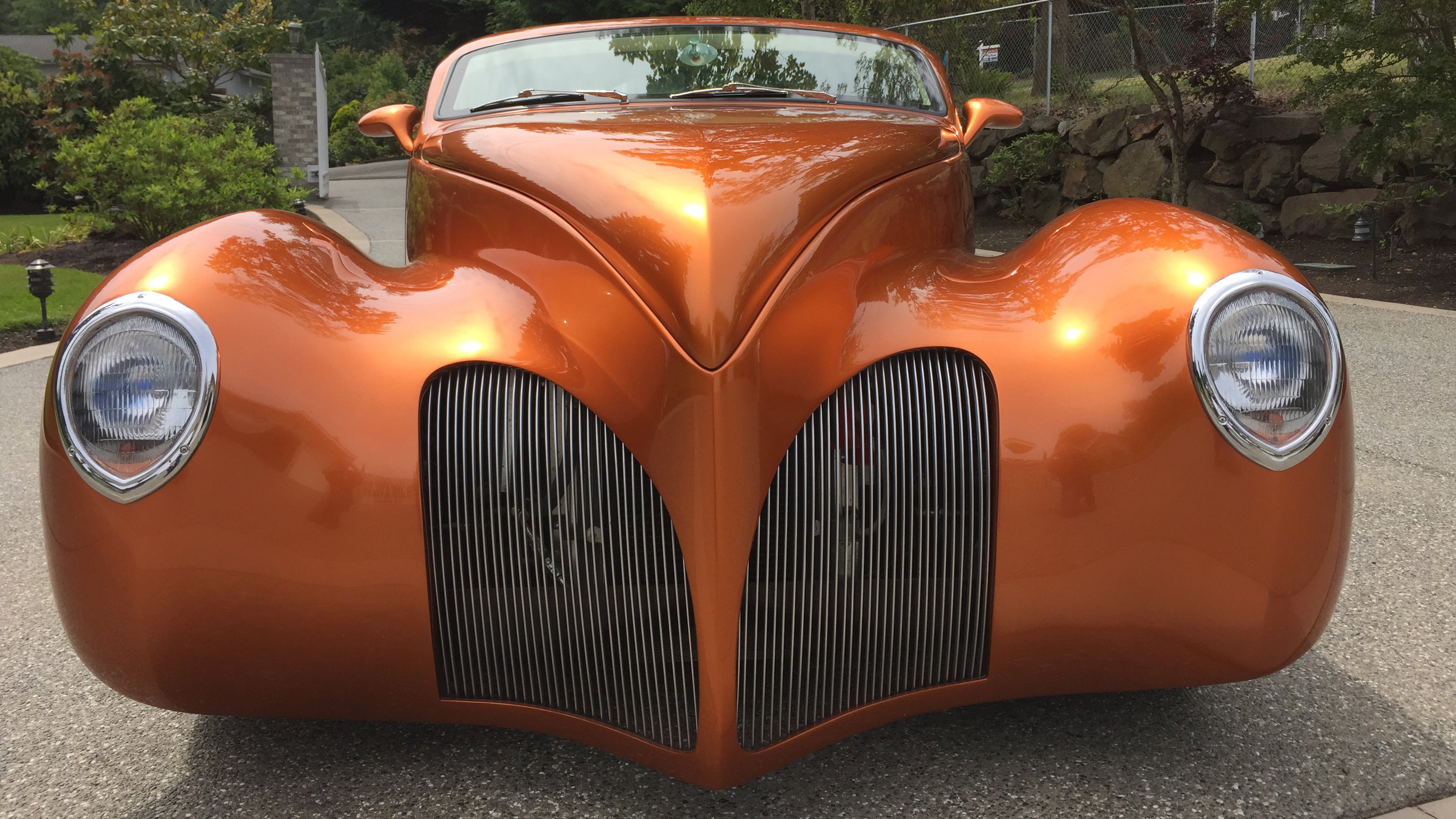 1939, Lincoln, Zephyr, Coupe, Chopped, Top, Street, Rod, Hot, Custom ...