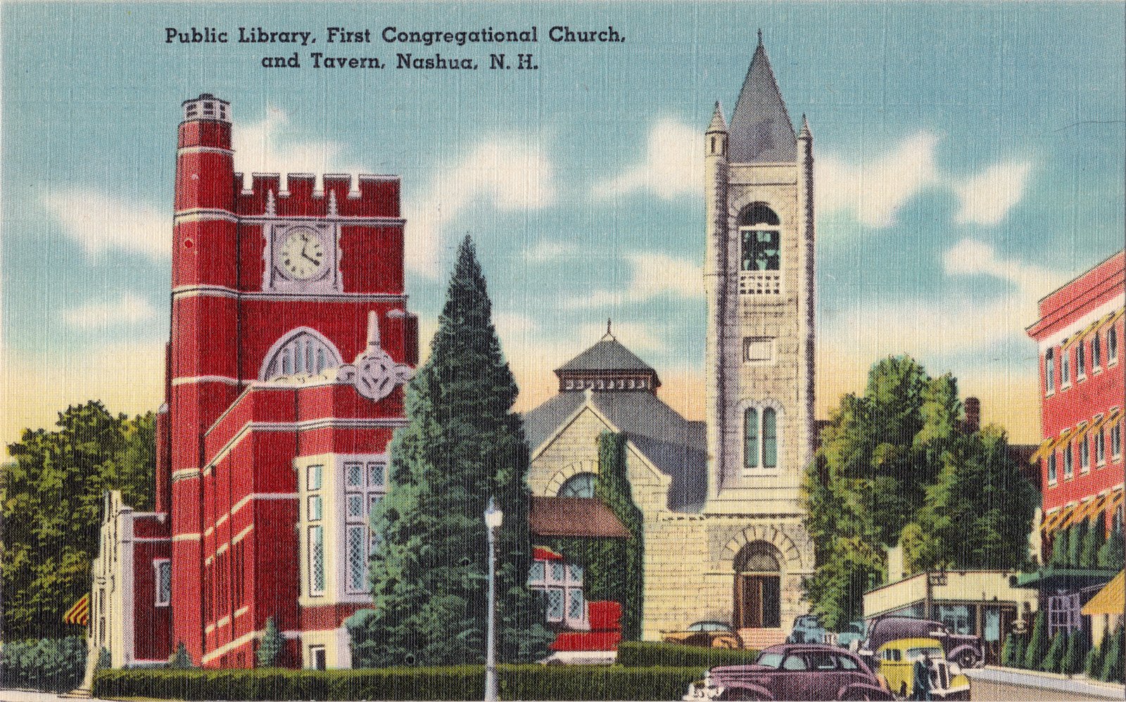 postcard, Paper, Poster, Advertising, Vintage, Retro, Antique, Church ...