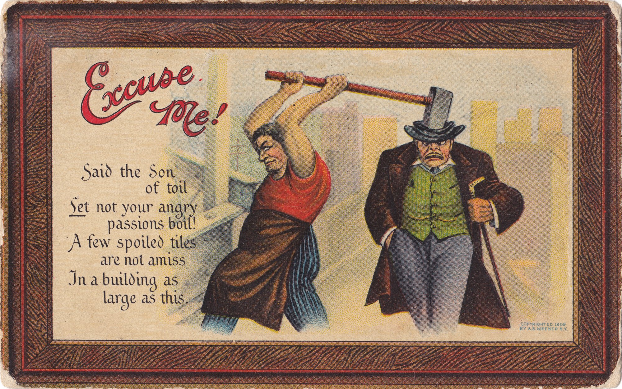 postcard, Paper, Poster, Advertising, Vintage, Retro, Antique, Comedy ...