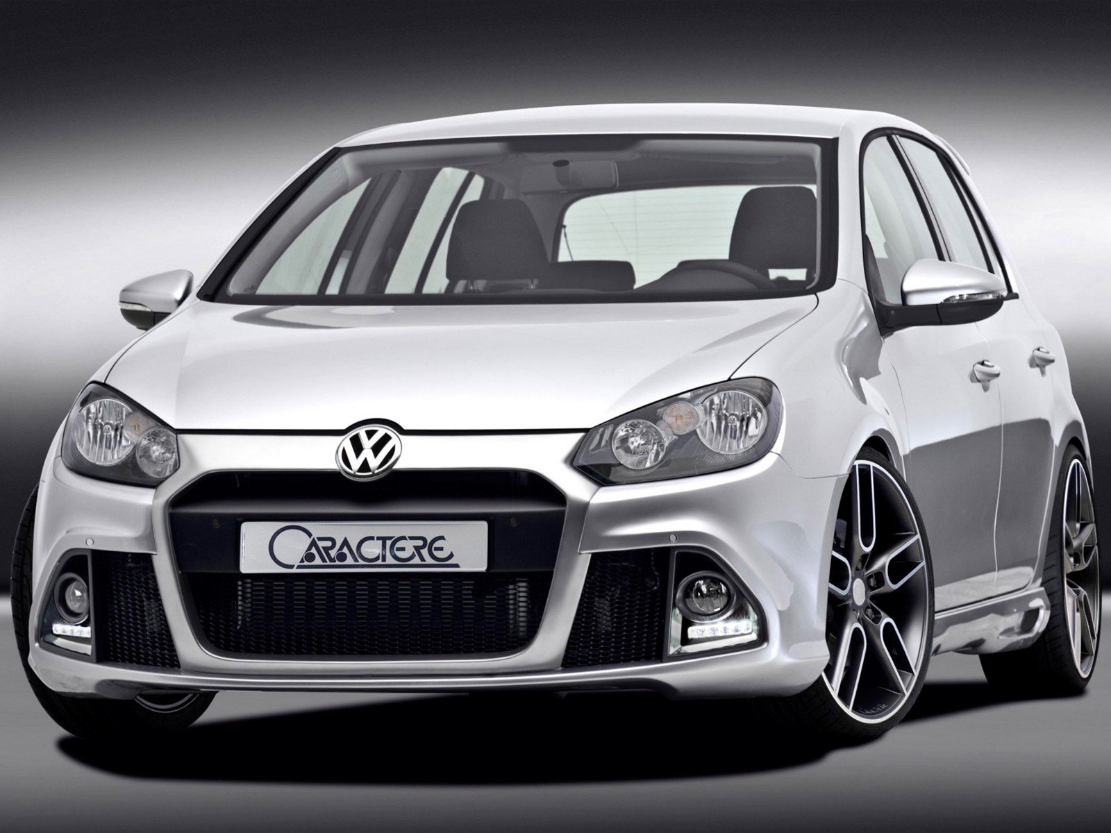 caractere, Volkswagen, Golf, 5 door, Modified, Cars, 2009 Wallpapers HD ...