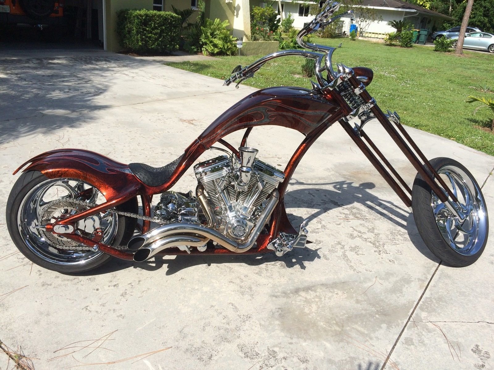 chopper, Custom, Bike, Motorbike, Motorcycle, Hot, Rod, Rods, Tuning ...