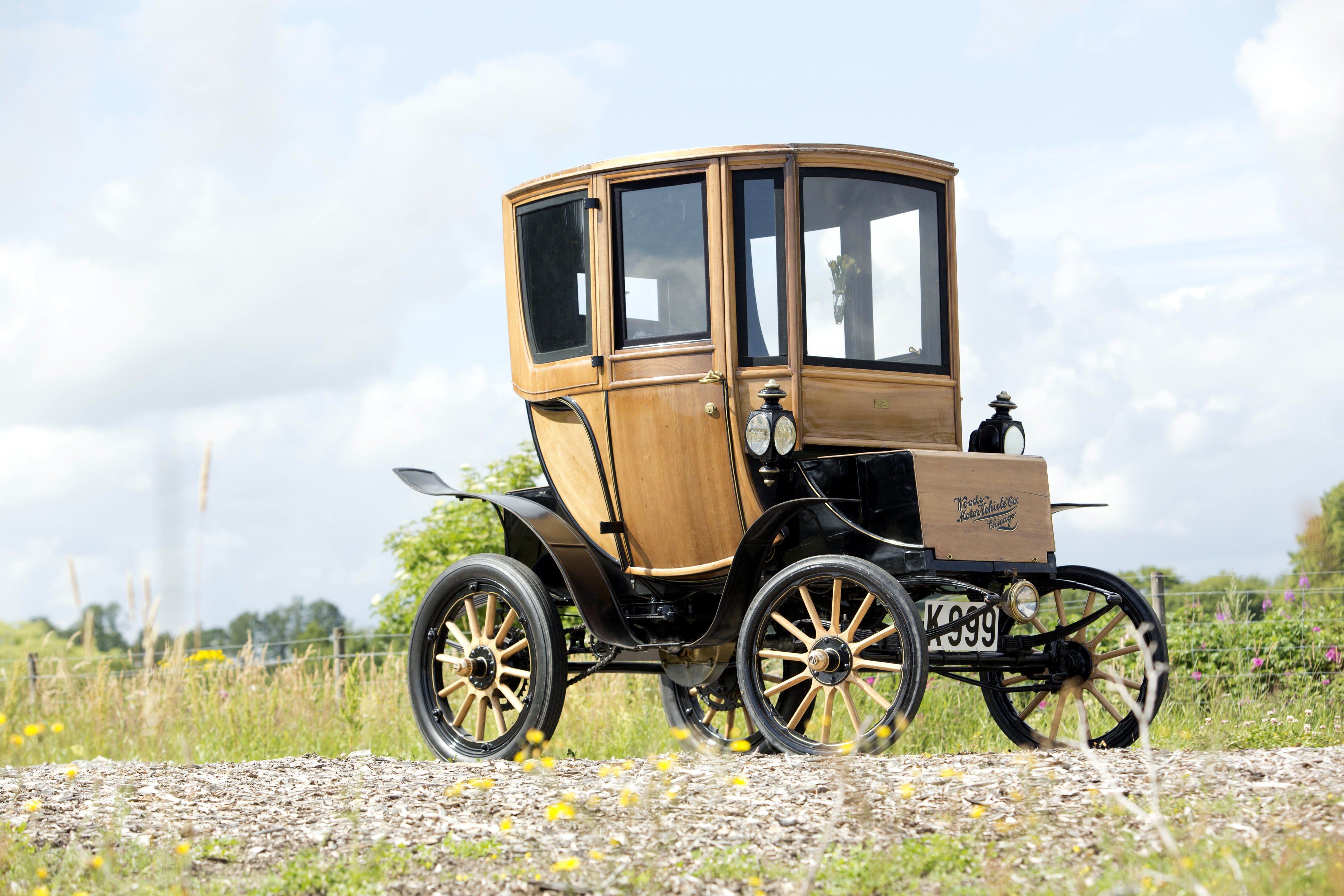 1905, Woods, Electric, Style, 214a, Queen, Victoria, Brougham, Retro ...