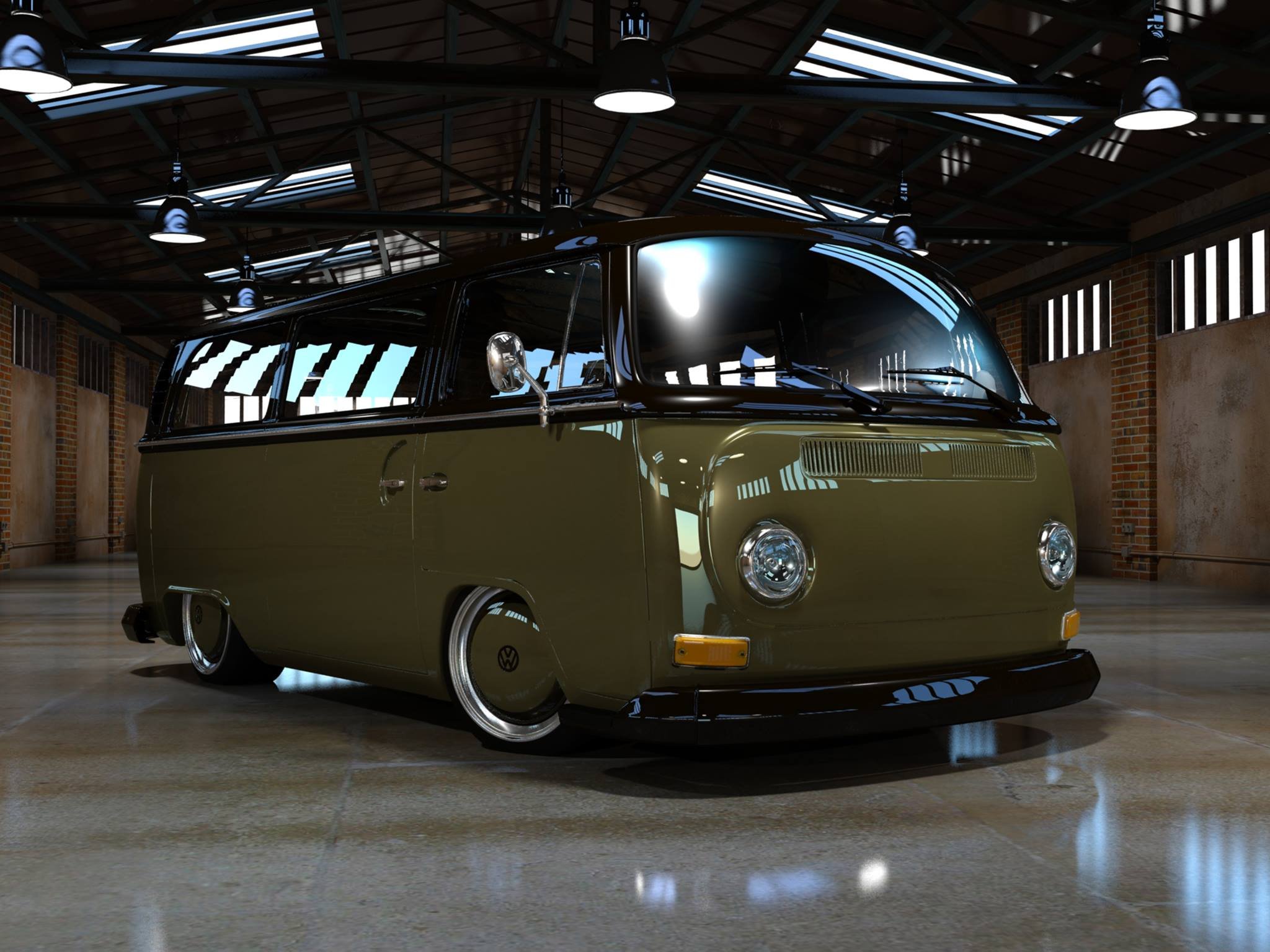 volkswagen, Bus, Van, Truck, Volkswagon, Custom, Tuning, Lowrider ...