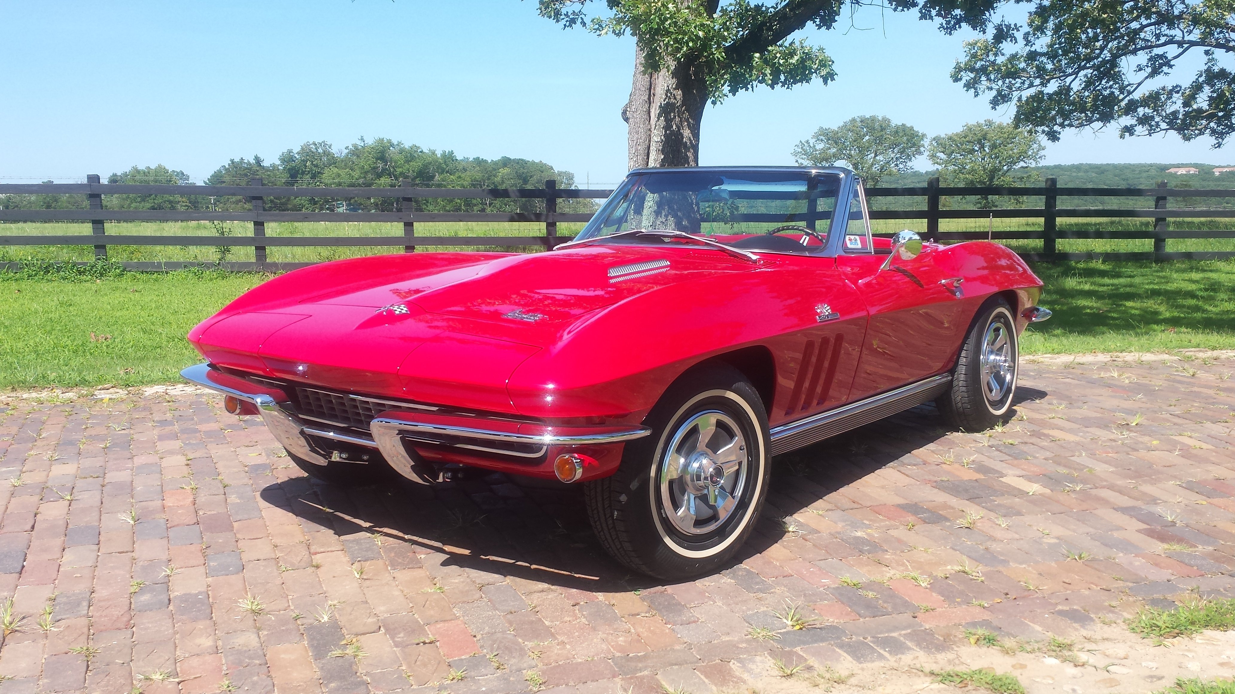 1966, Chevrolet, Corvette, Convertible, Stingray, 427, Muscle, Classic ...