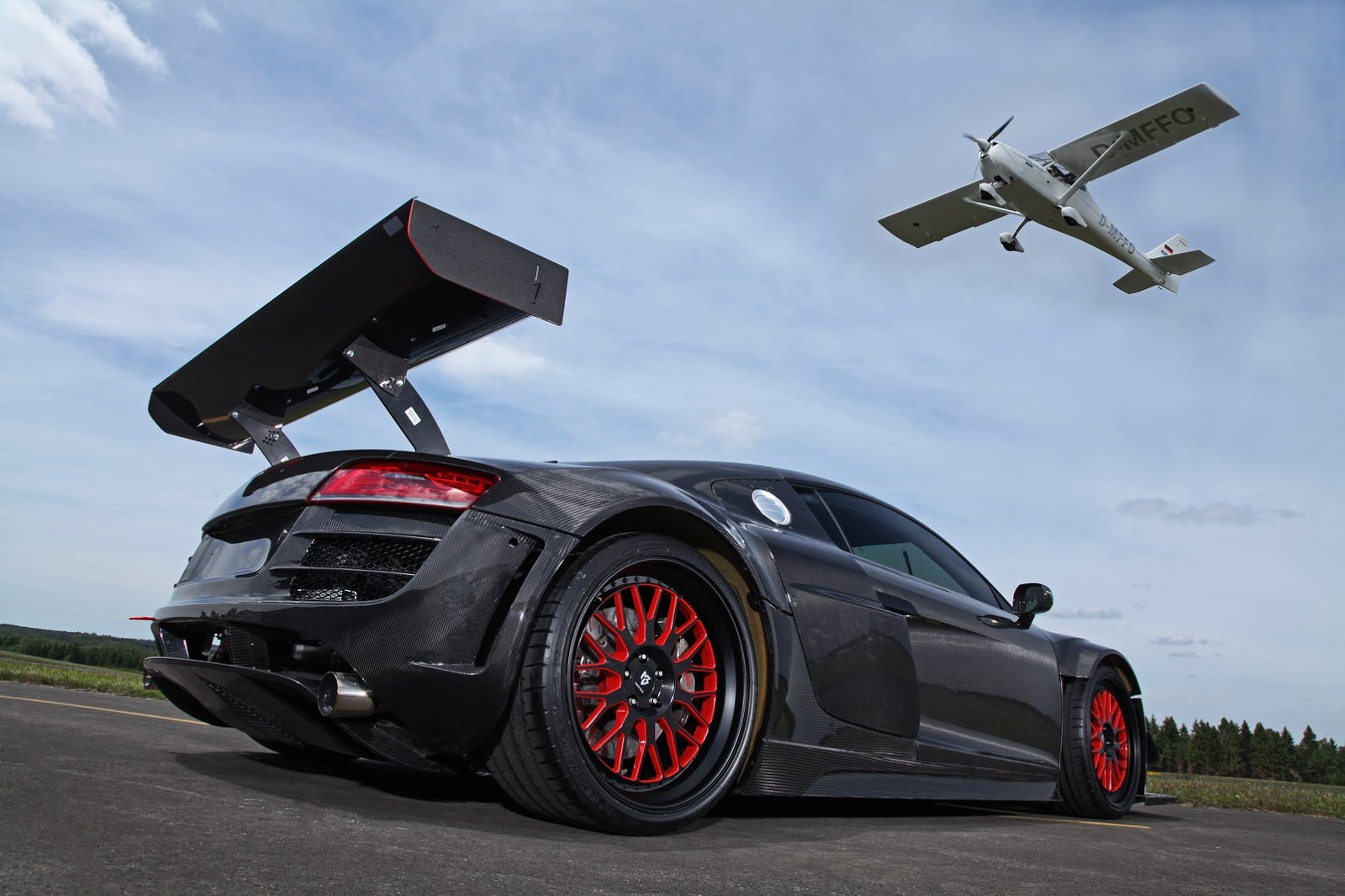 audi, R8 v10, Plus, Widebody, Cars, Carbon, Modified Wallpapers HD ...