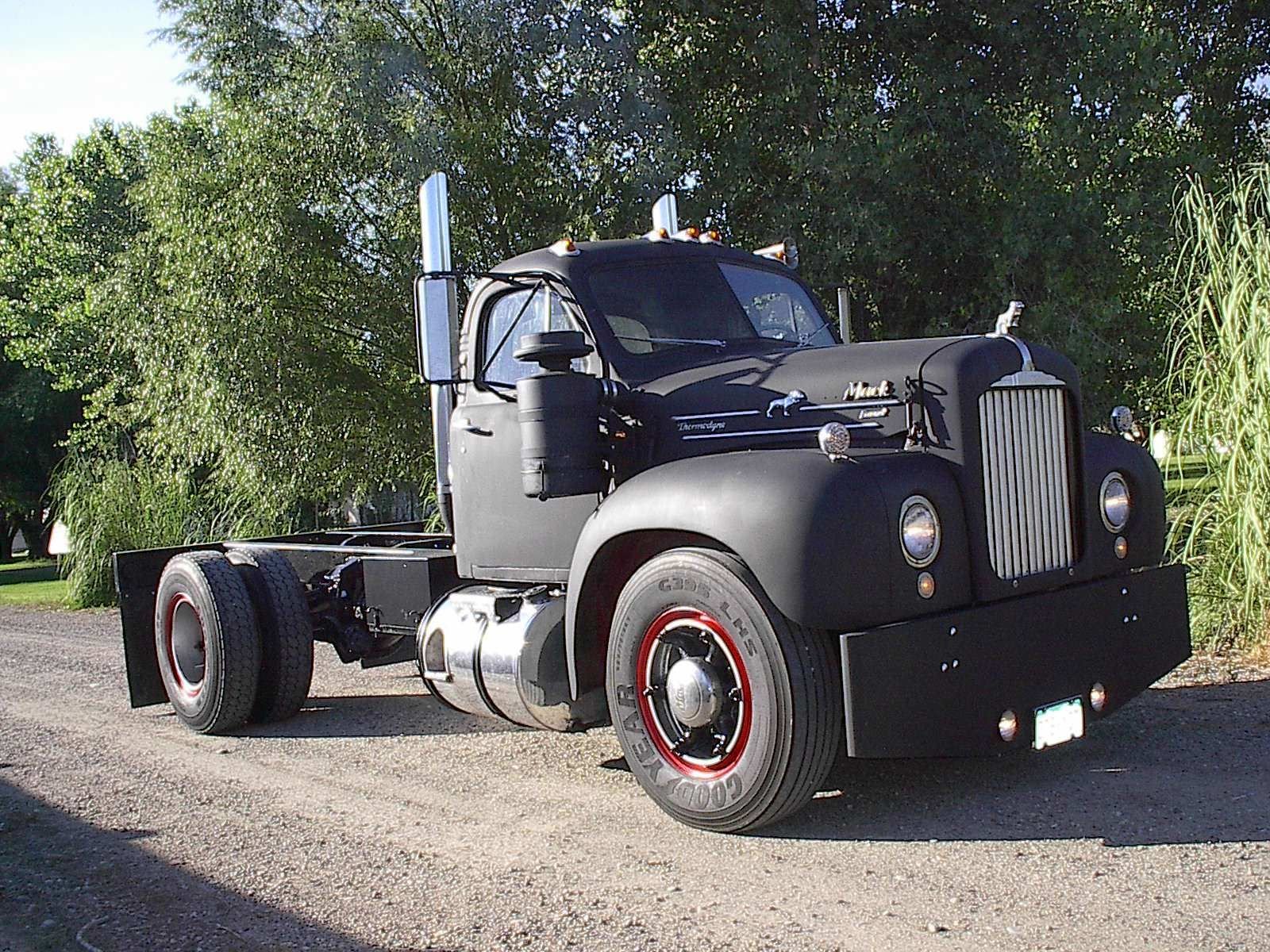 1957, Mack, B61, Semi, Tractor, Transport, Retro Wallpapers HD ...