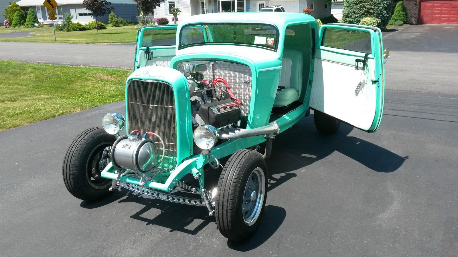 1932, Ford, Hemi, Deuce, Coupe, Hot, Rod, Rods, Custom, Vintage ...