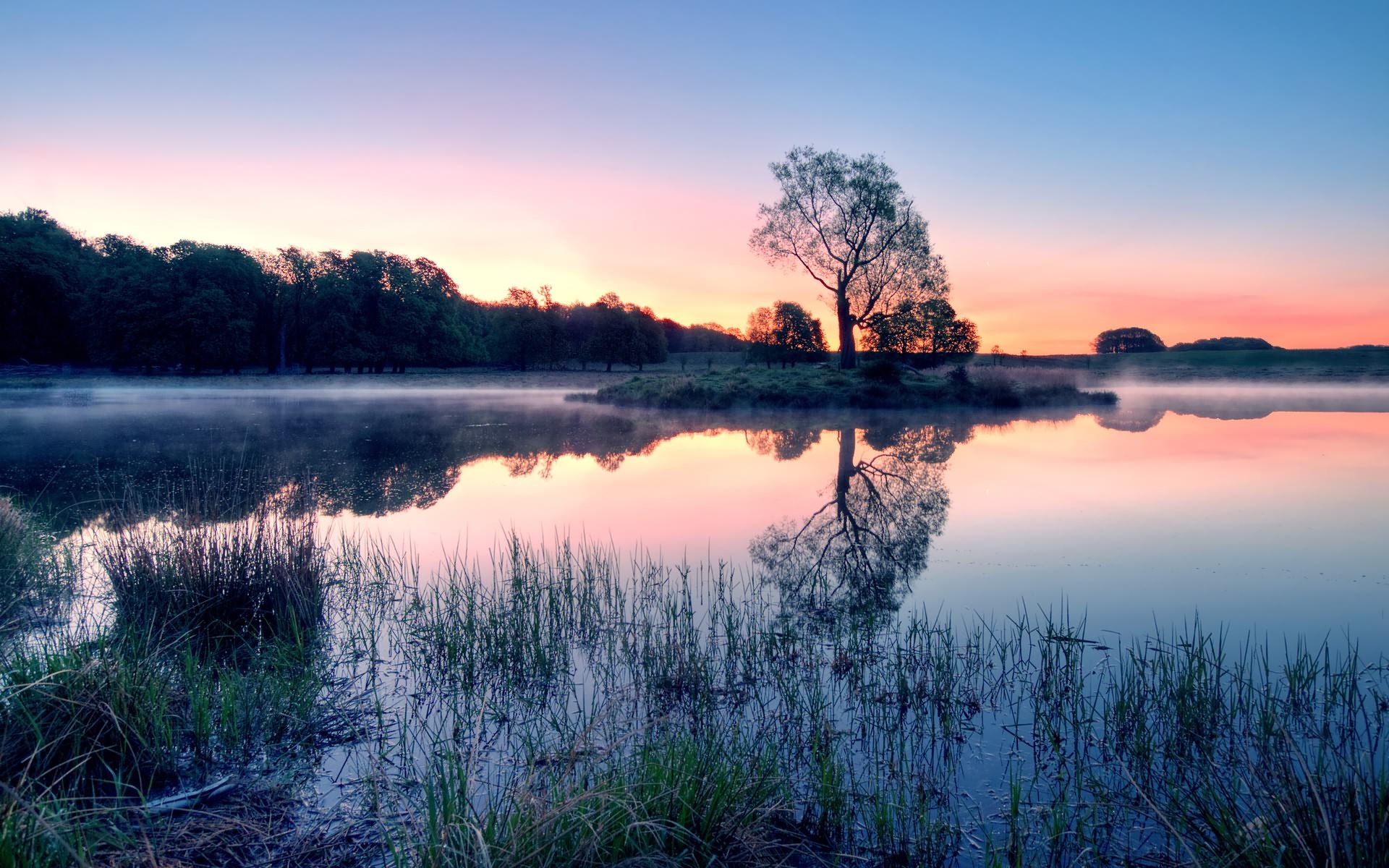 lake, Nature, Water, Landscape, Reflection Wallpapers HD / Desktop and ...