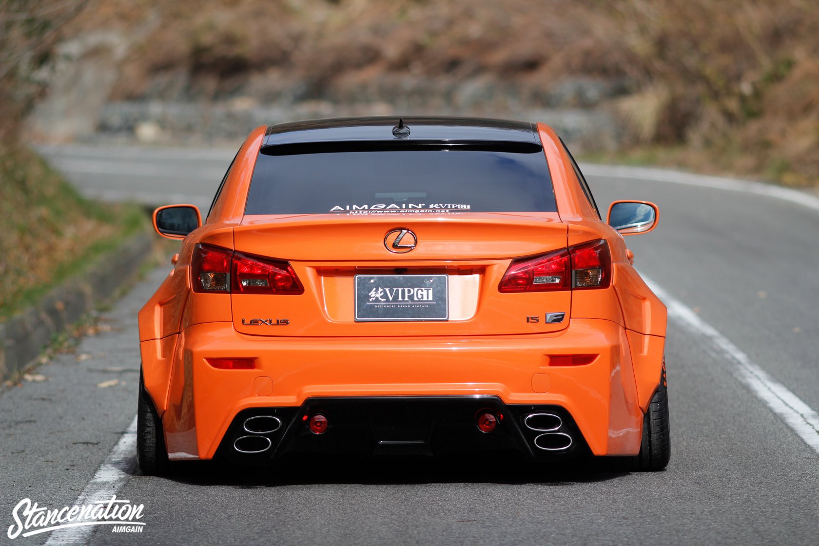 , Lexus, Orange, Is f, Sedan, Cars, Modified Wallpapers HD / Desktop ...