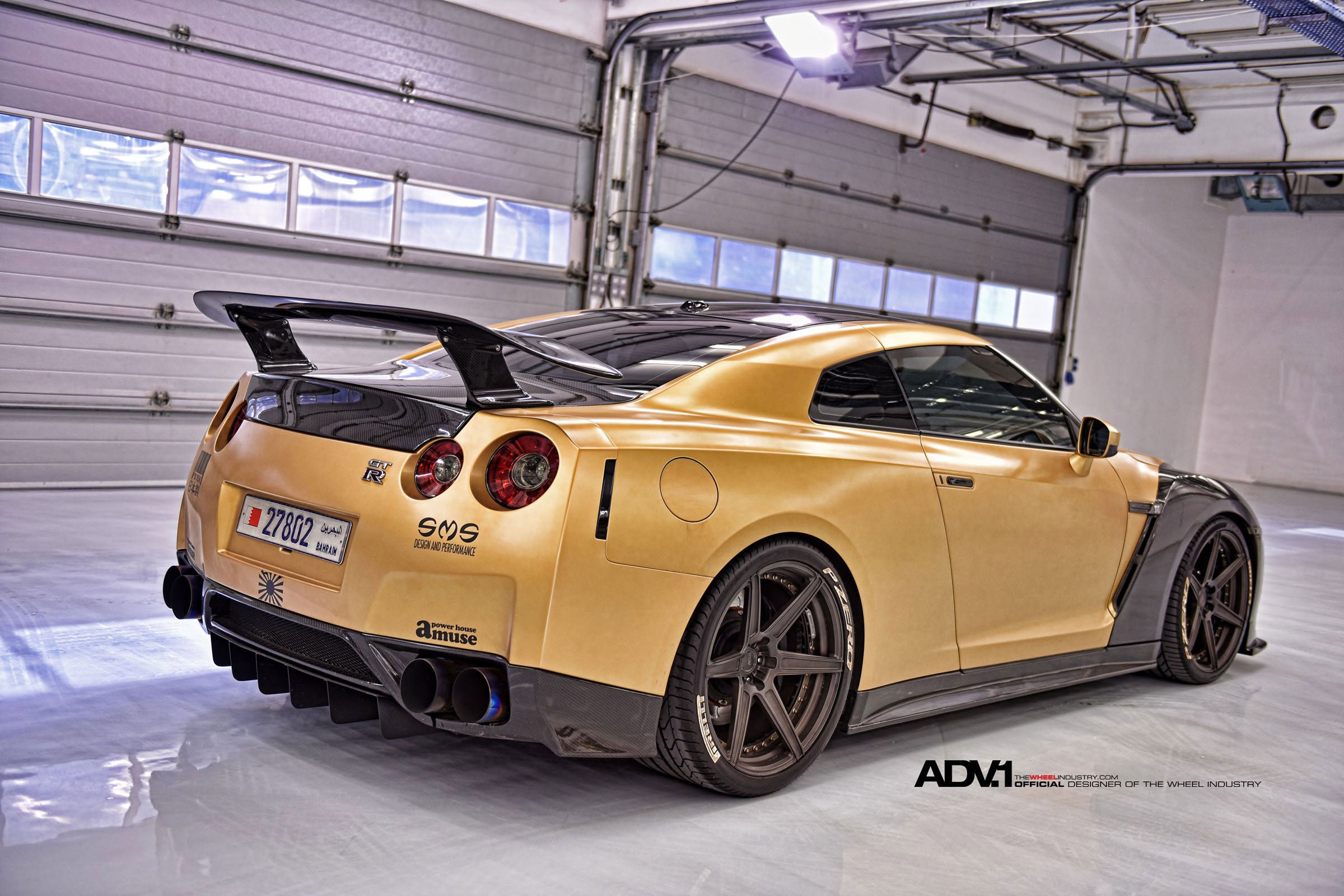 nissan, Gt r, Bodykit, Modified, Cars, Sedan, Red, Adv1, Wheels ...
