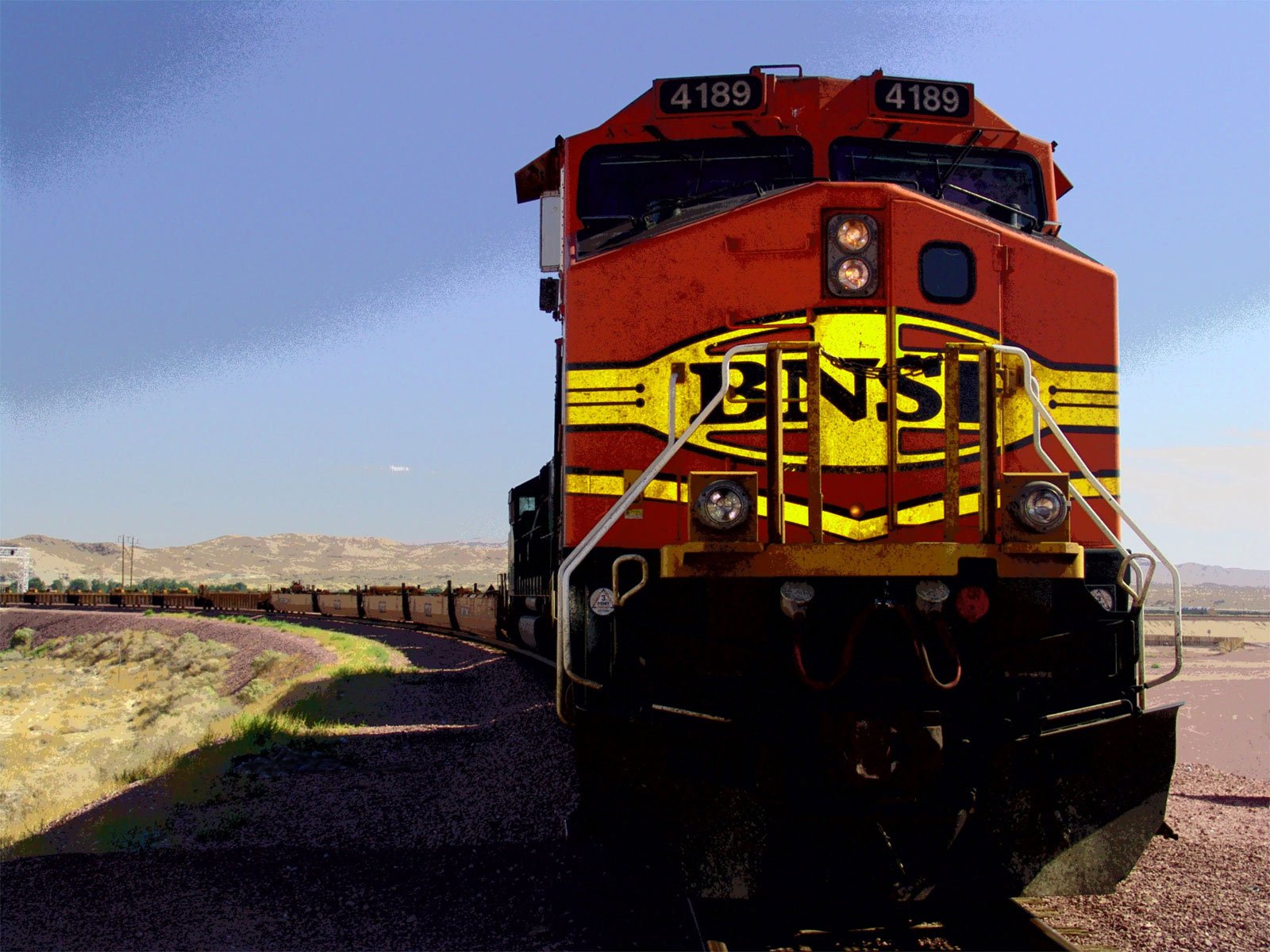 train, Railroad, Tracks, Locomotive, Engine, Tractor, Railway ...