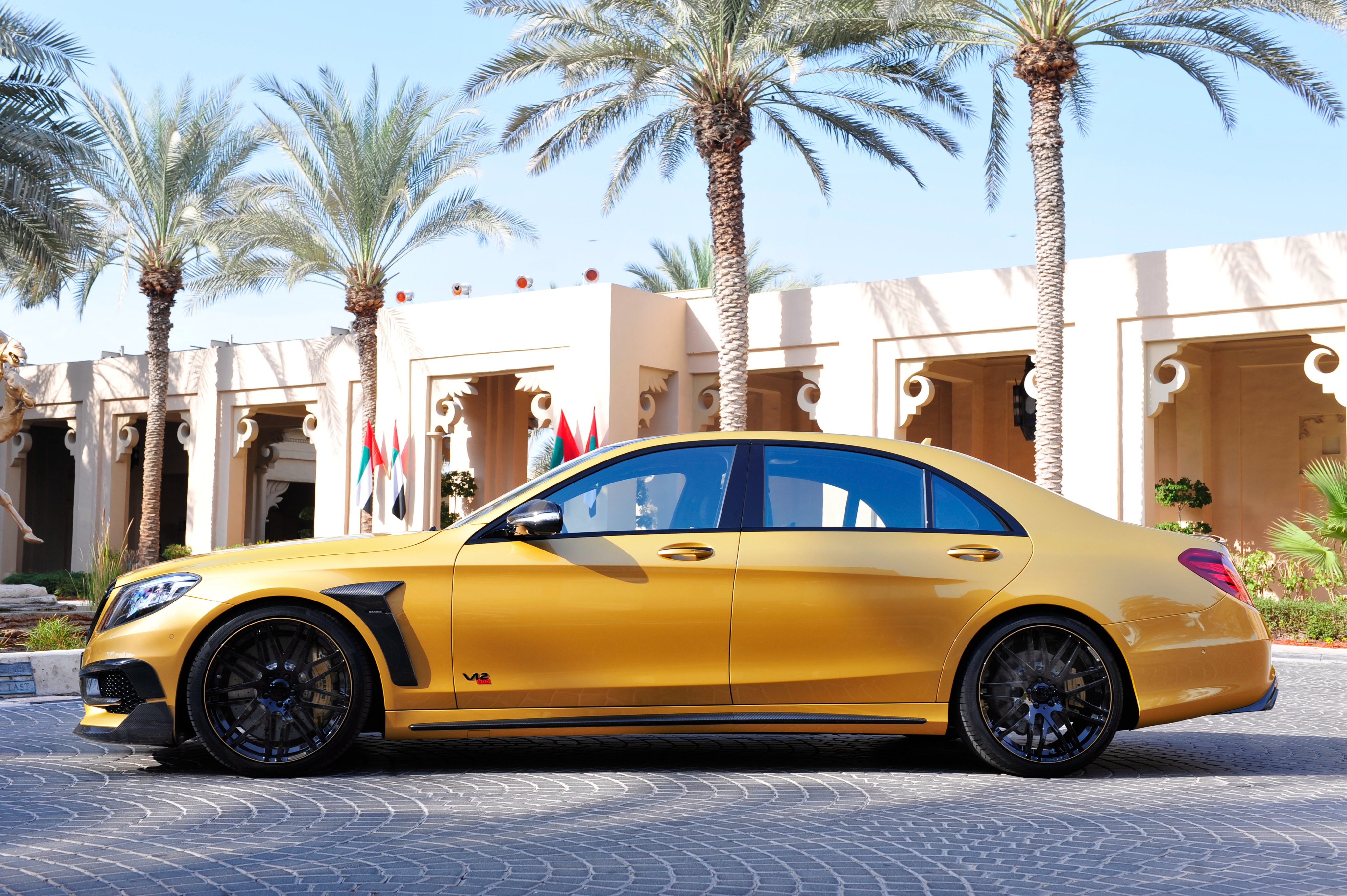 2015, Brabus, Mercedes, Benz, Rocket, 900, Desert gold, W222, Tuning ...