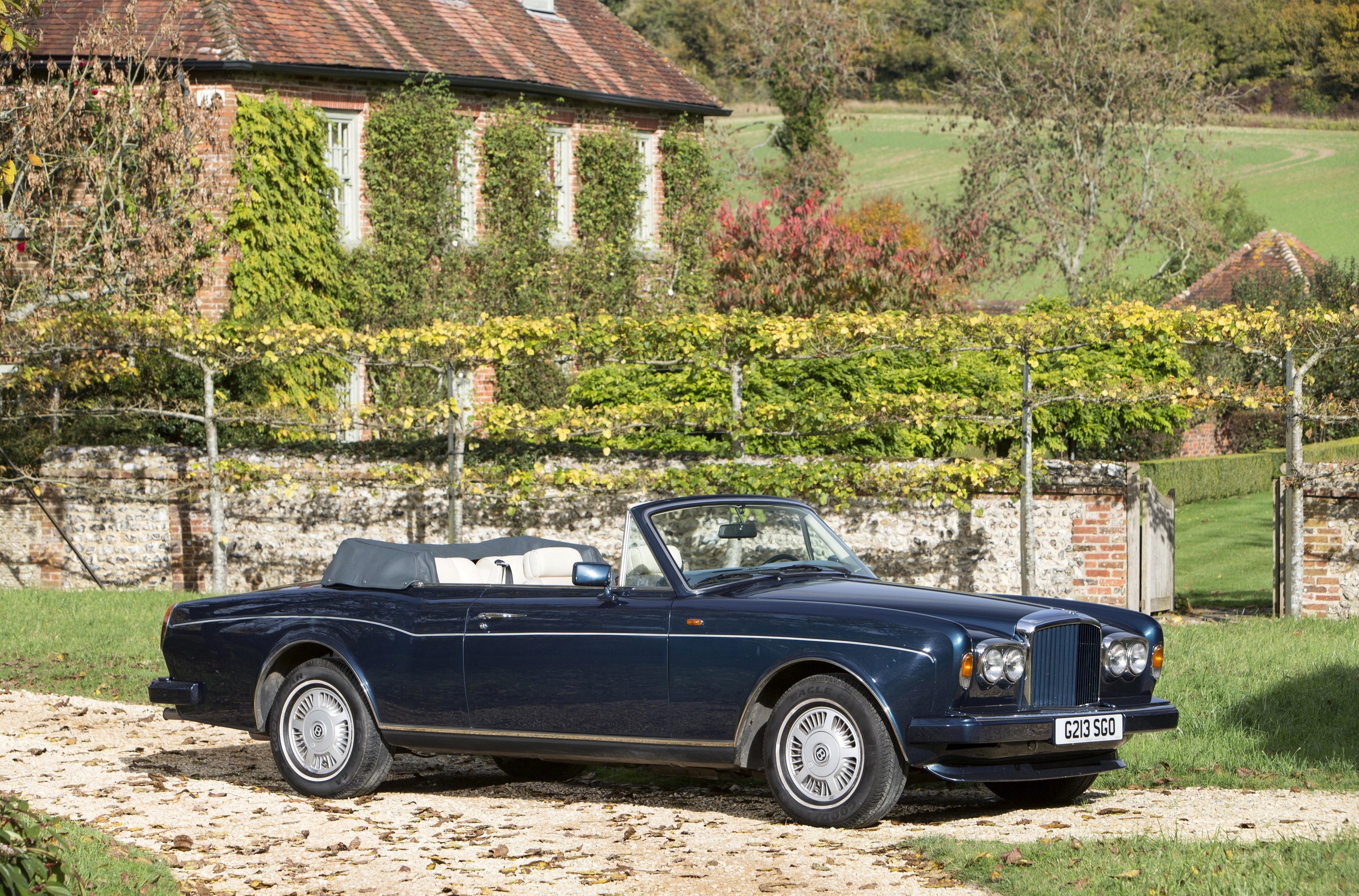 1990, Bentley, Continental, Convertible, Luxury Wallpapers HD / Desktop ...