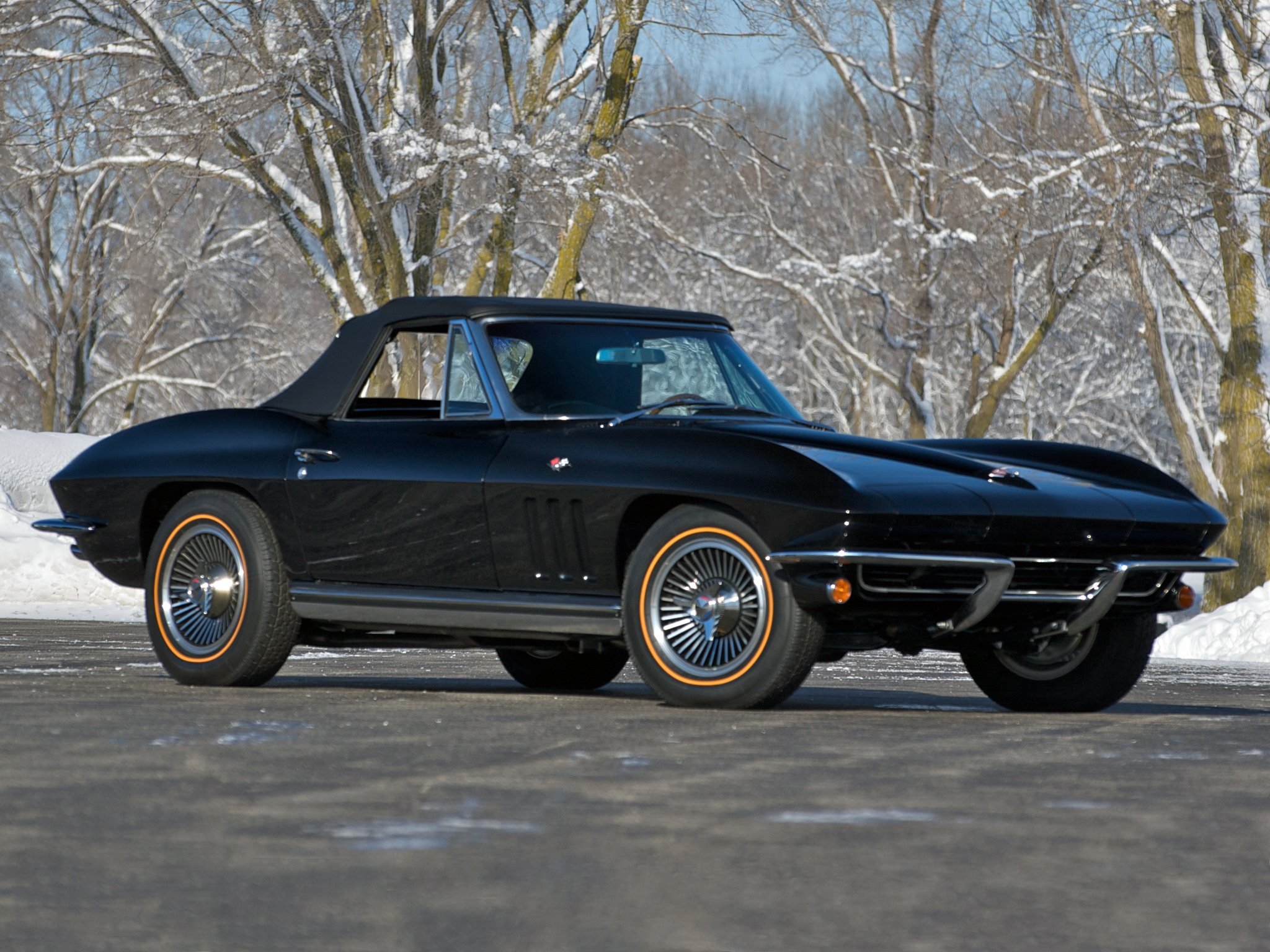 1965, Chevrolet, Corvette, Sting, Ray, 327, Convertible, Muscle ...