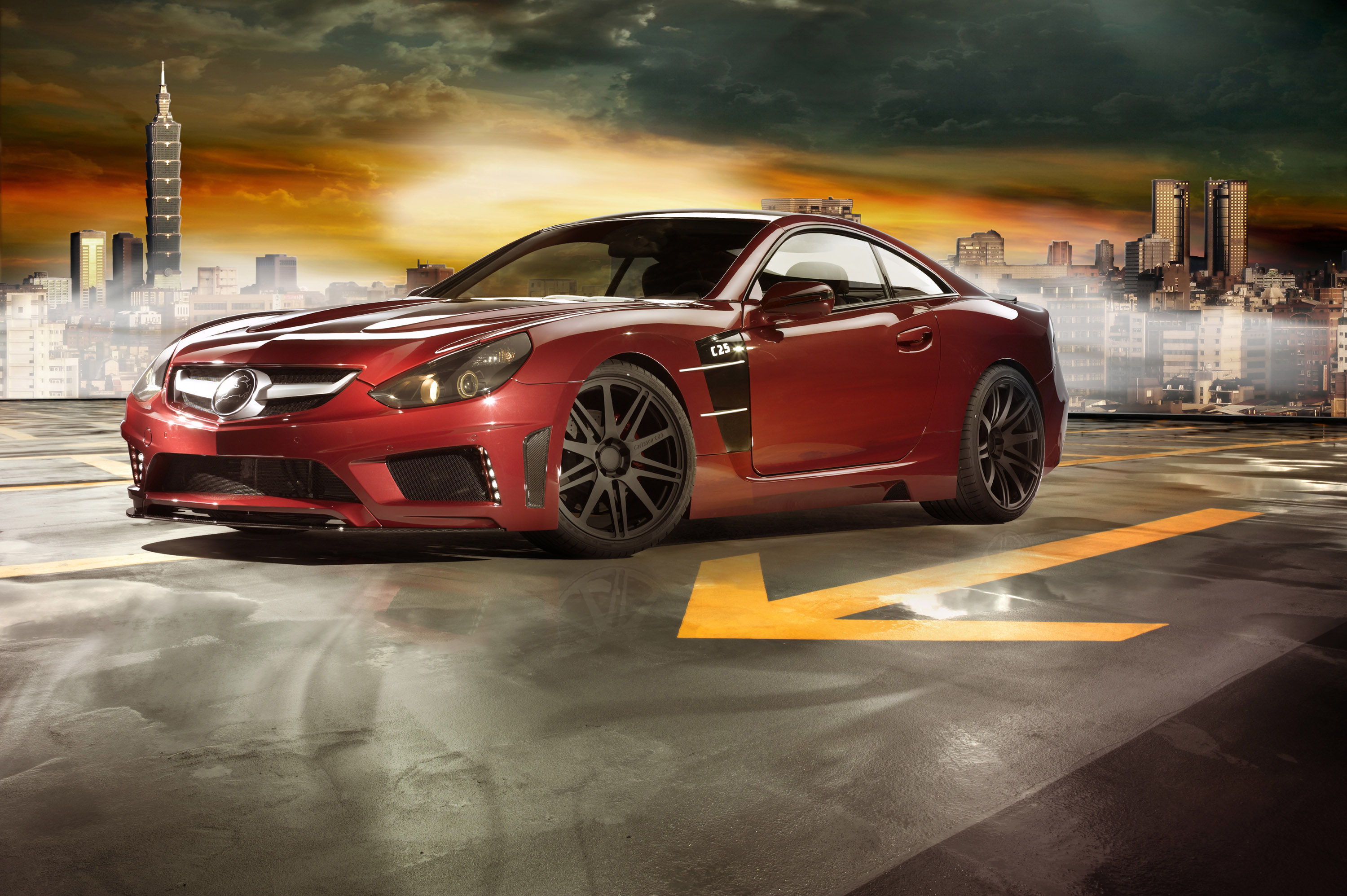 2012, Carlsson, Mercedes, Benz, C 25, C25, Tuning Wallpapers HD ...