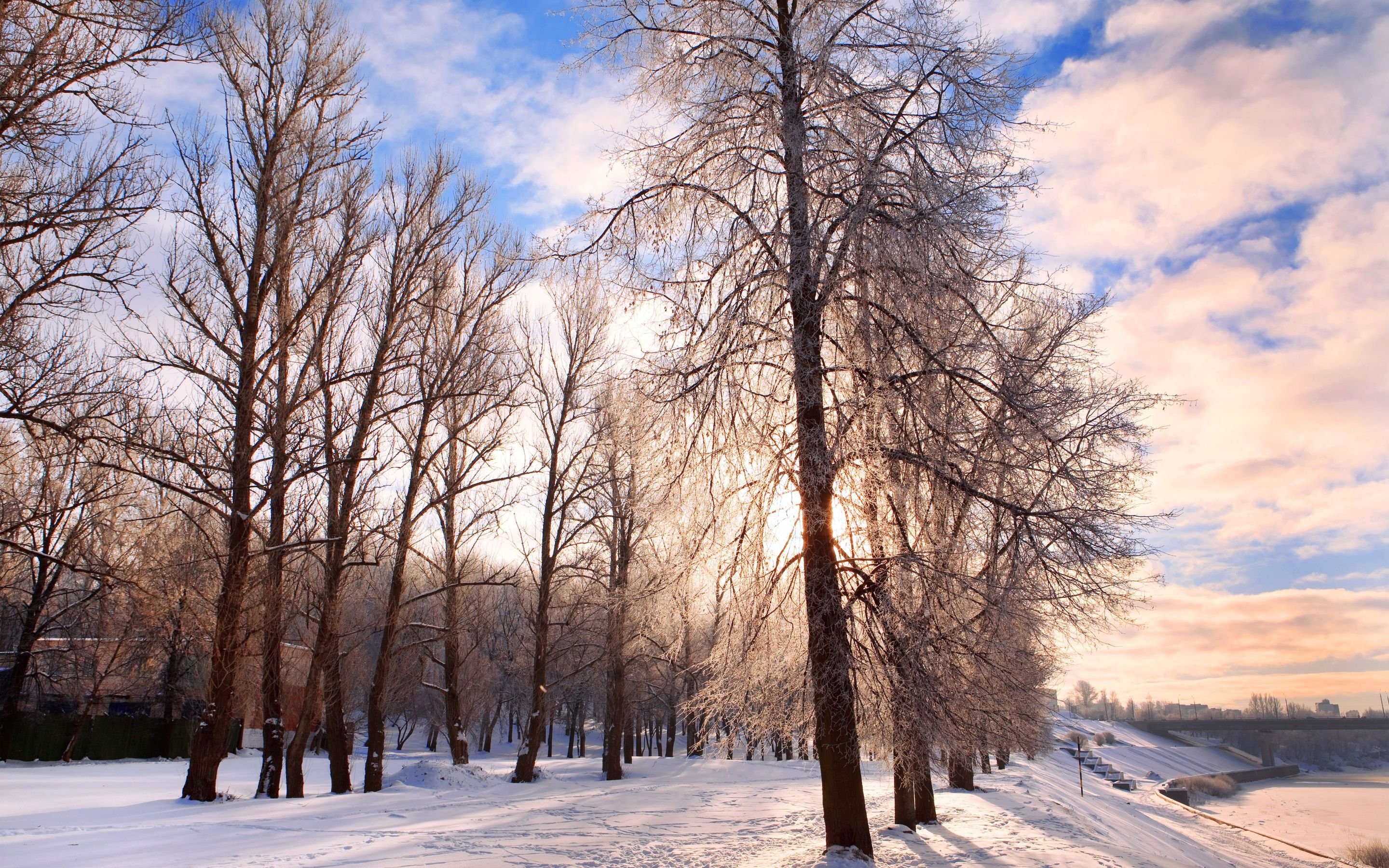 winter, Snow, Landscape, Nature Wallpapers HD / Desktop and Mobile ...