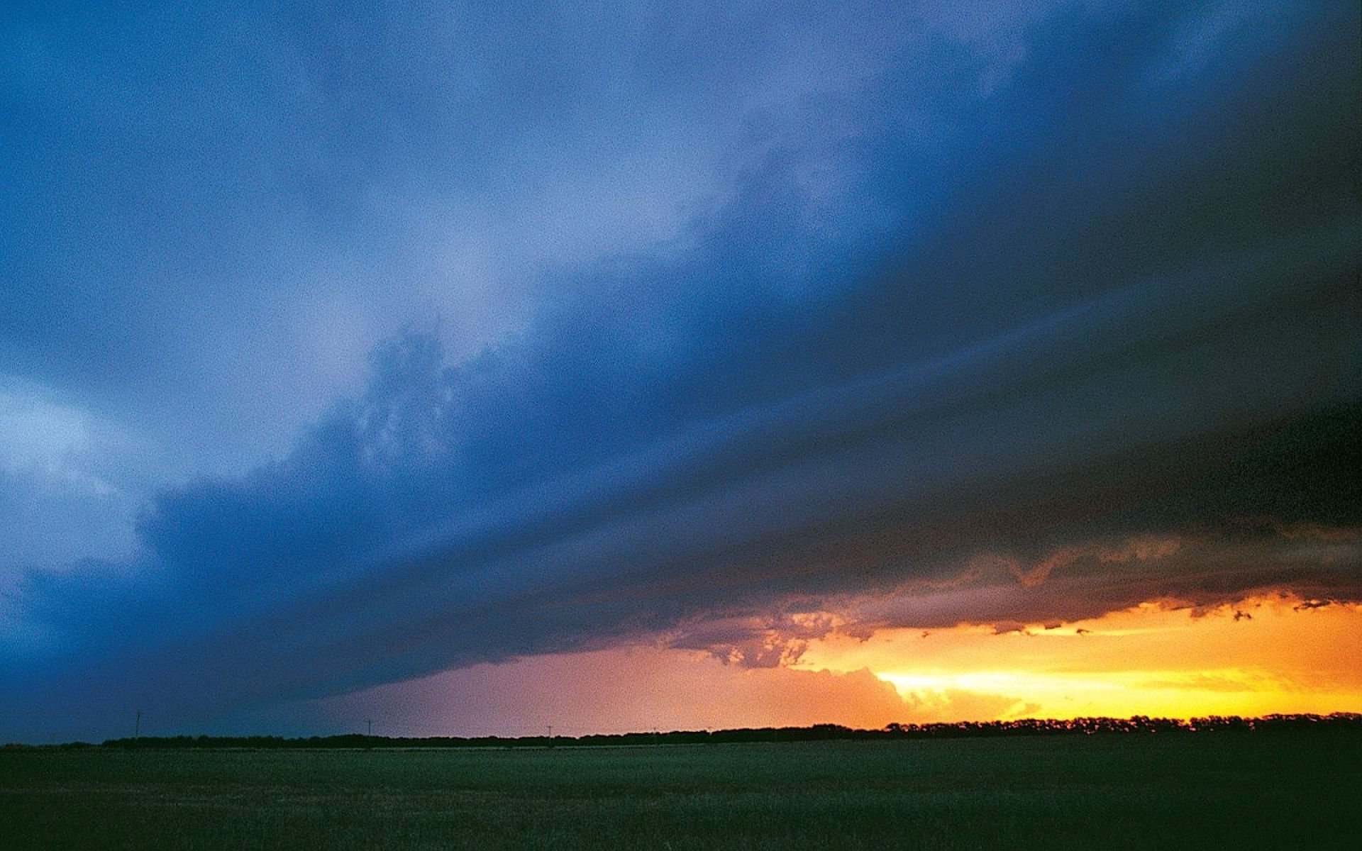 storm, Weather, Rain, Sky, Clouds, Nature, Landscape, Sunset, Sunrise ...
