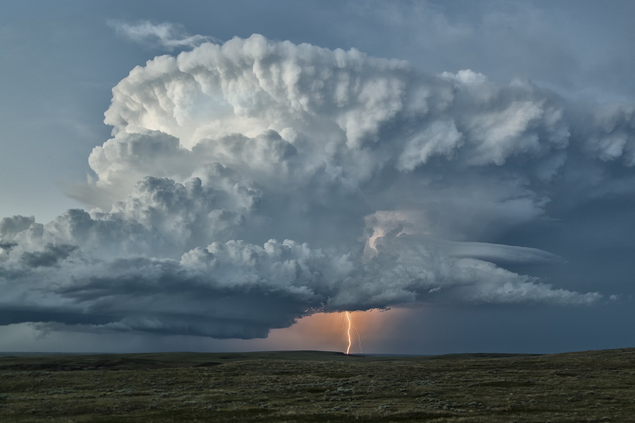 Storm Weather Rain Sky Clouds Nature Lightning Landscape