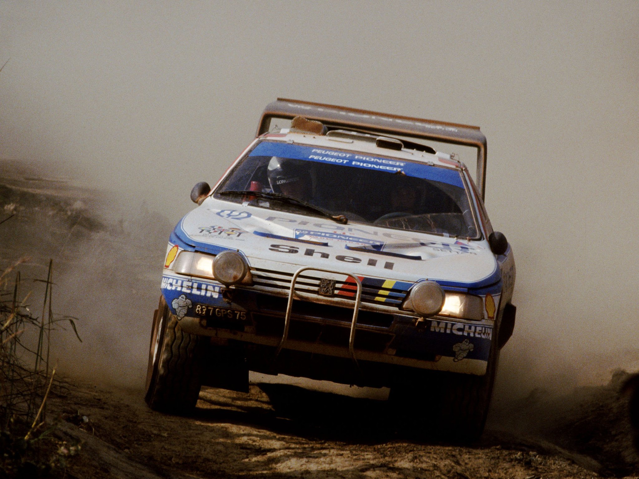 1988, Peugeot, 405, T16, Grand, Raid, Pininfarina, Dakar, Offroad, Race ...