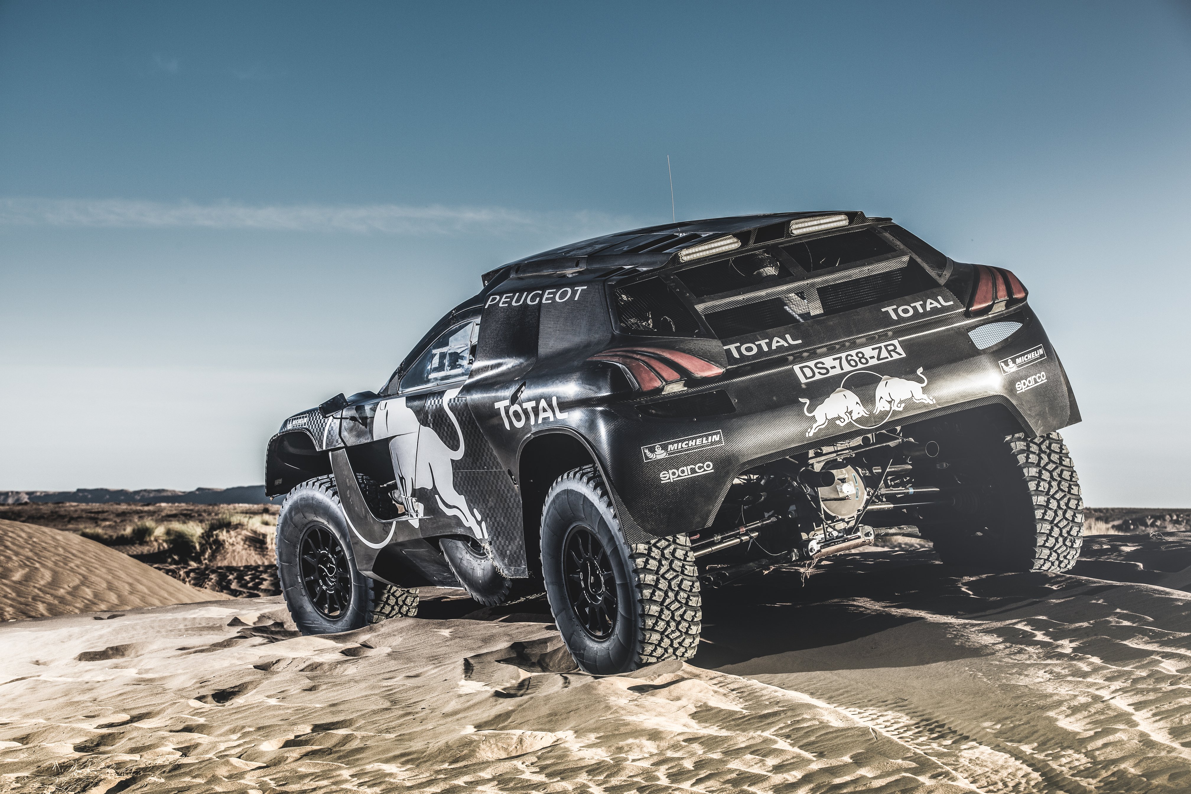 2016, Peugeot, 2008, Dkr16, Dakar, Rally, Race, Racing, Offroad, 4x4 ...