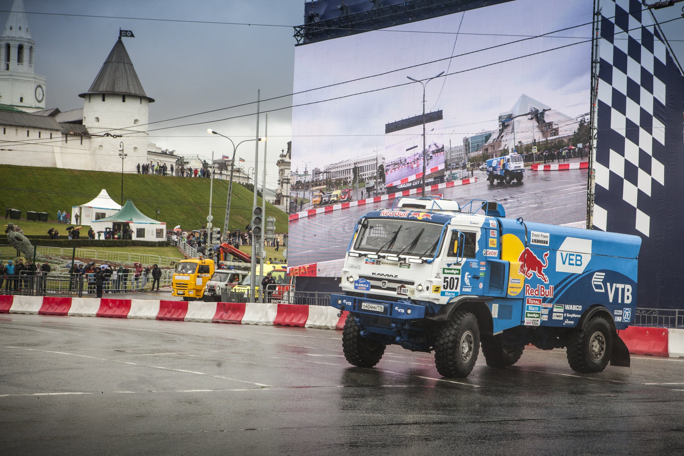 2015, Kamaz, 4326 9, V k, Semi, Tractor, Rally, Dakar, Semi, Tractor ...