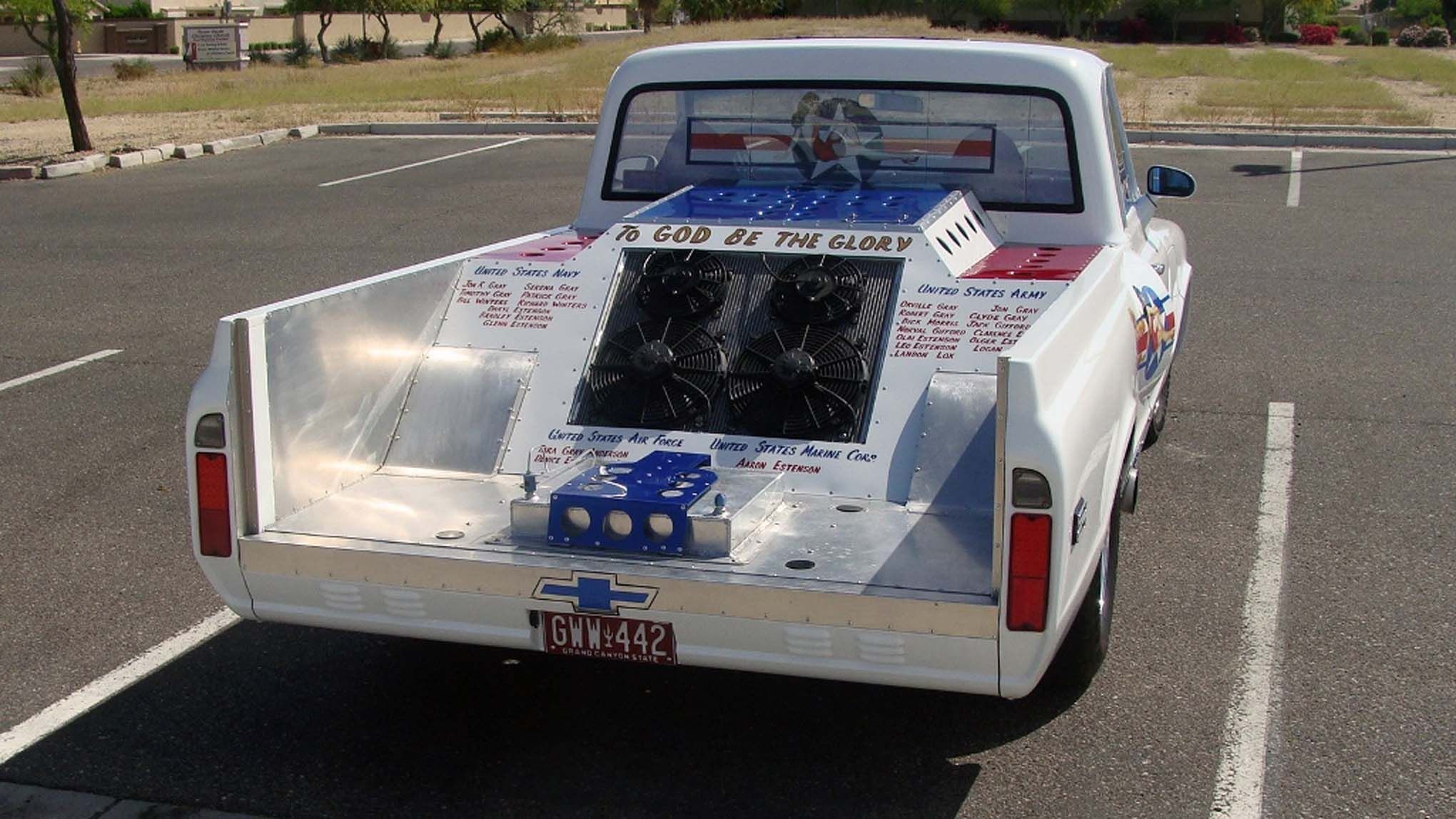 1968, Chevrolet, Pickup, Hot, Rod, Rods, Custom, Classic, Military ...