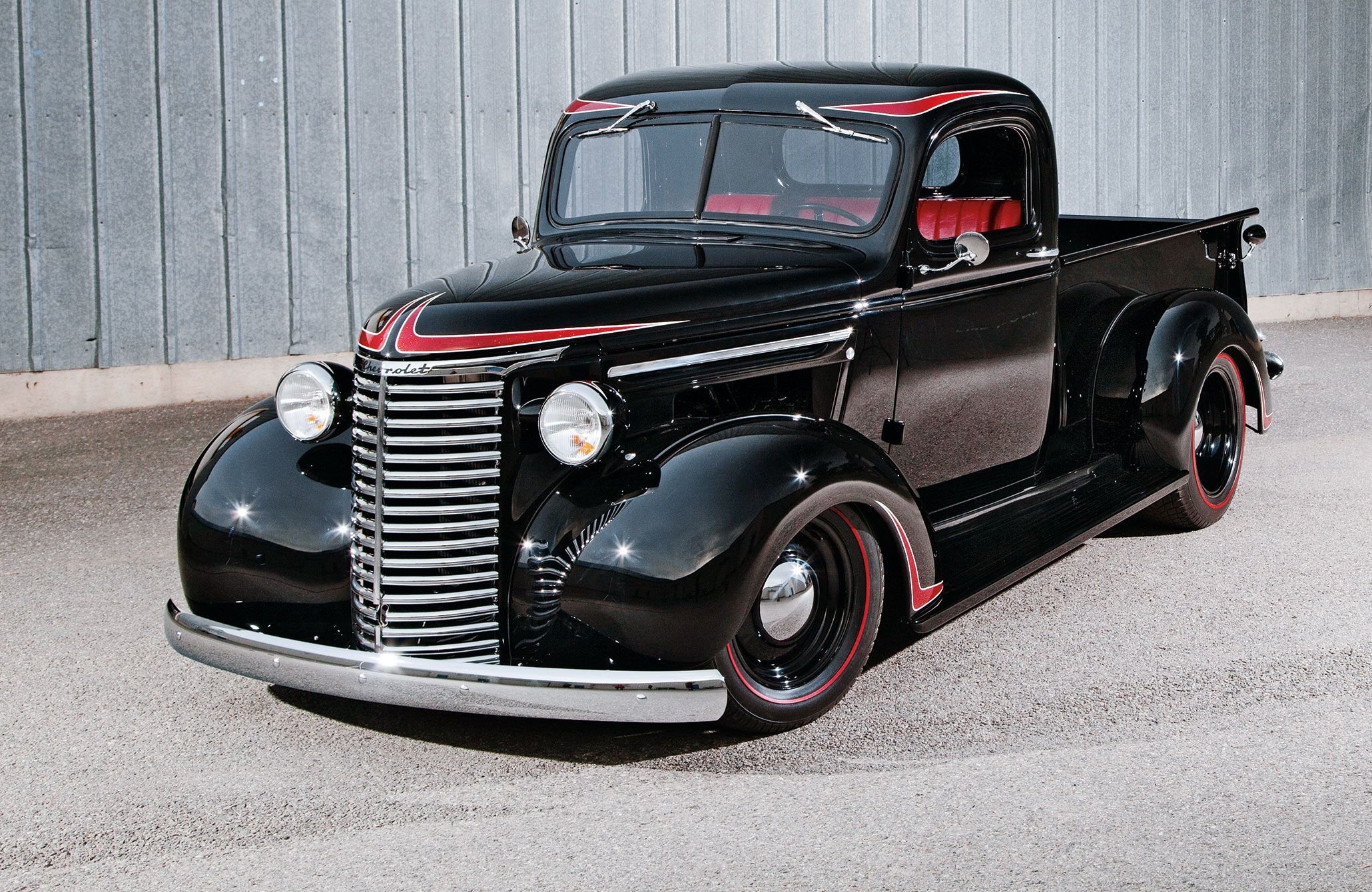 1939, Chevrolet, Pickup, Custom, Hot, Rod, Rods, Retro, Vintage ...