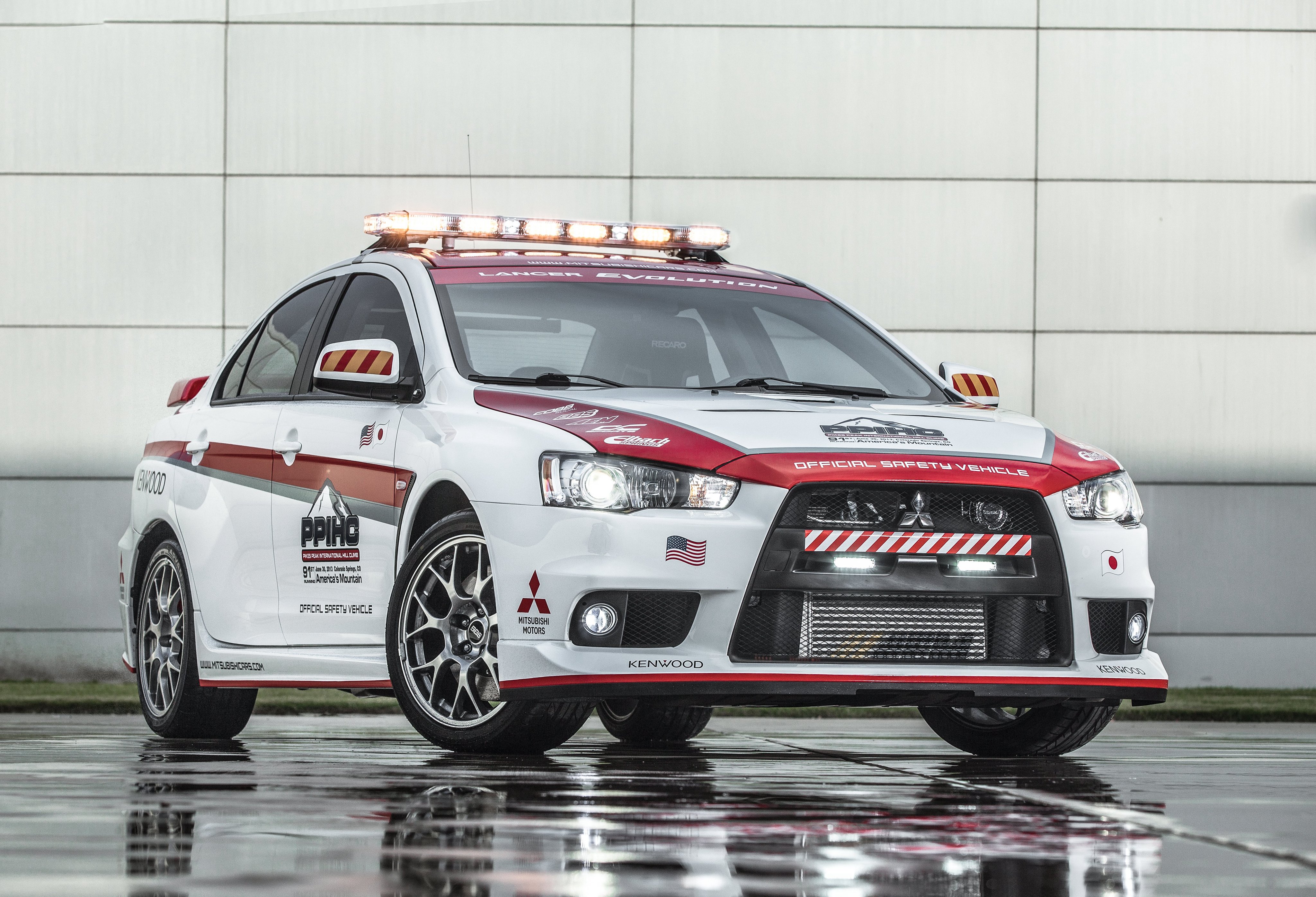 2013, Mitsubishi, Lancer, Evolution, Pikes, Peak, Safety, Race, Racing ...