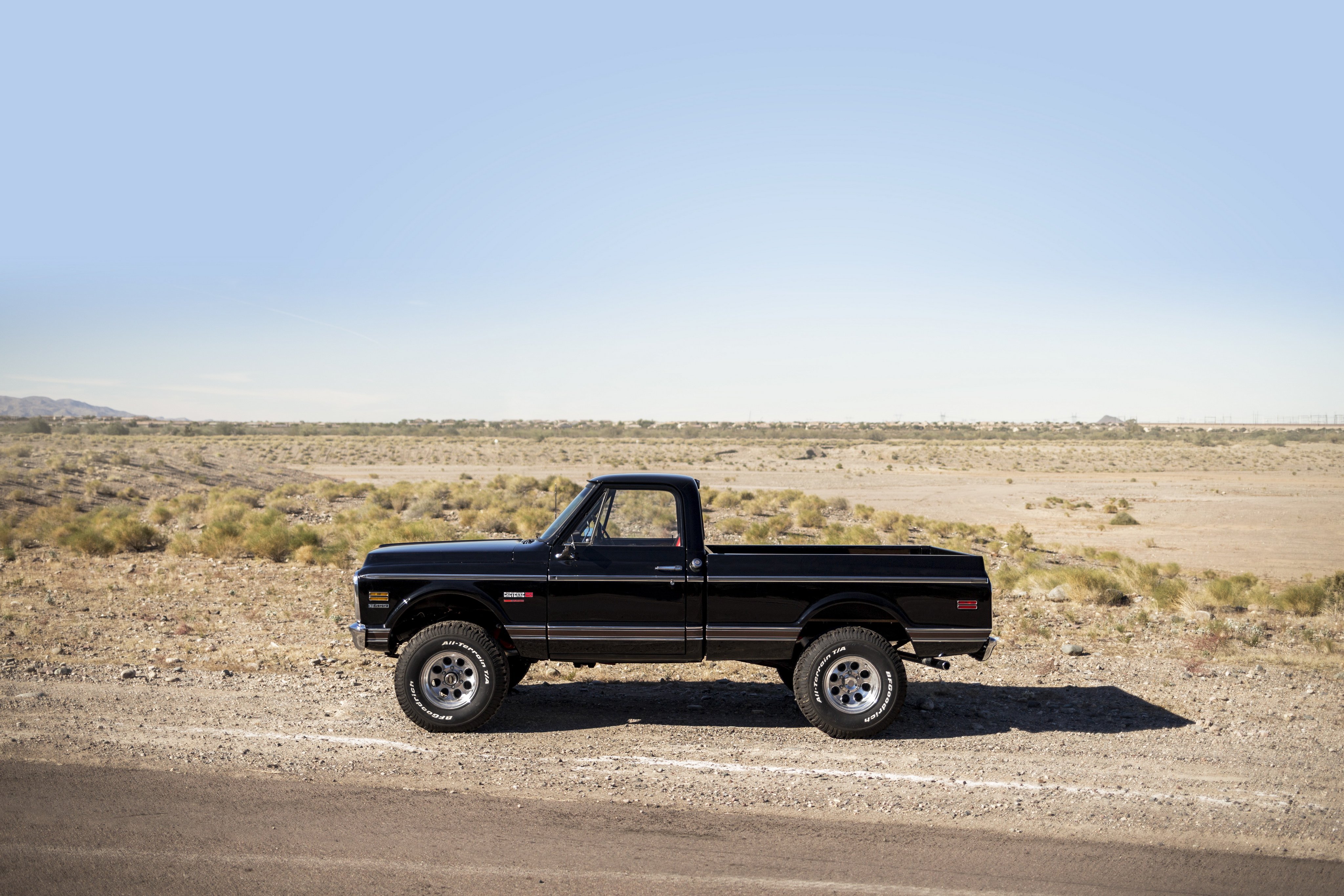1972, Chevrolet, K10, Cheyenne, Super, Fleetside, Pickup, 4x4, Classic ...