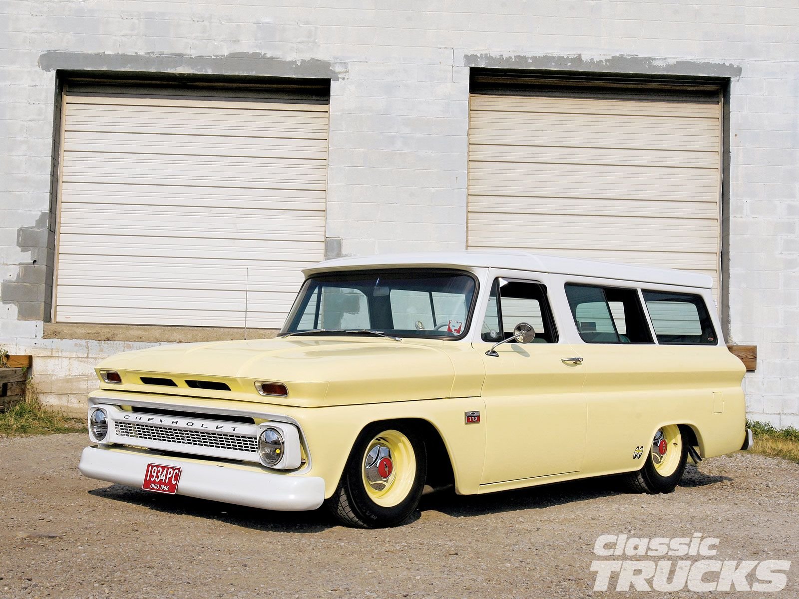 1966, Chevrolet, Suburban, Suv, Stationwagon, Custom, Hot, Rod, Rods ...