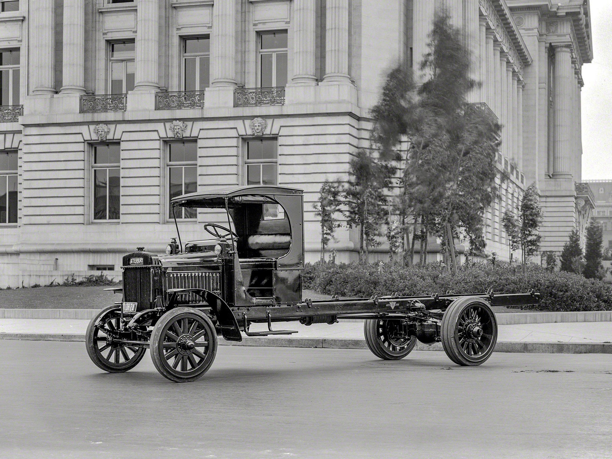 1920, Atterbury, Two ton, Truck, Semi, Tractor, Pickup, Transport ...