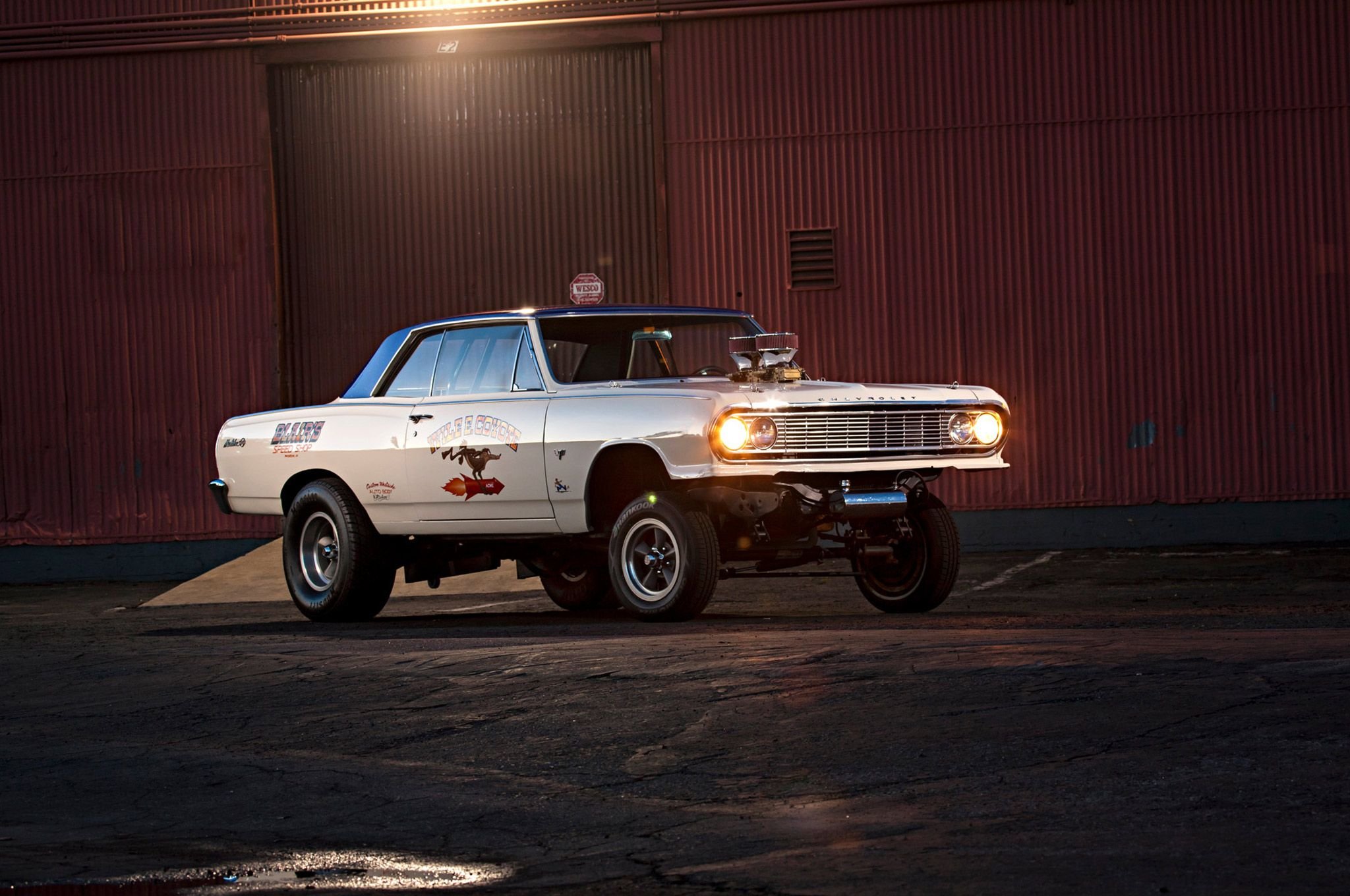 1964, Chevrolet, Chevelle, Gasser, Drag, Race, Racing, Muscle, Hot, Rod ...