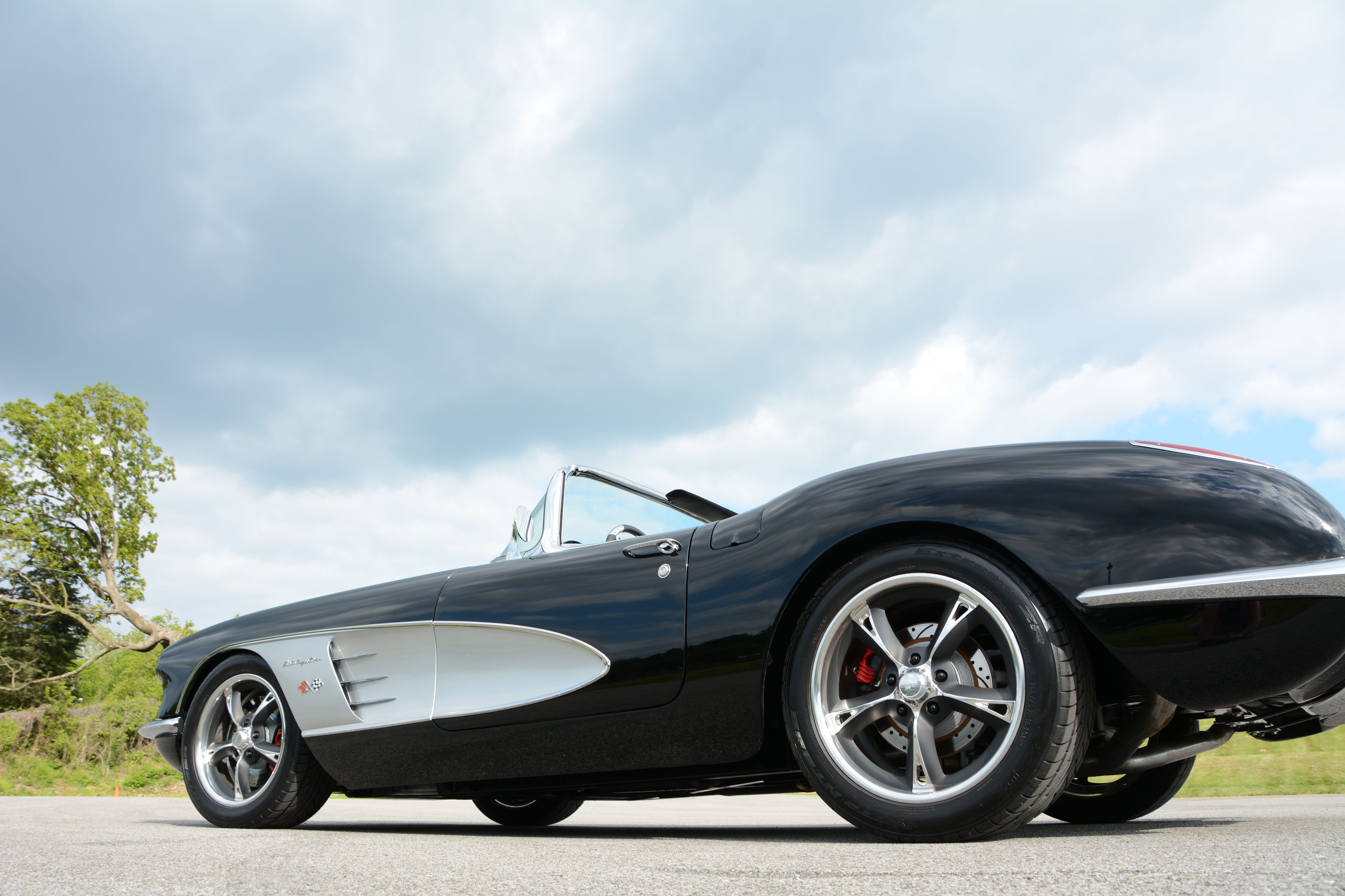 1959, Chevrolet, Corvette, Custom, Hot, Rod, Rods, Retro, Muscle ...