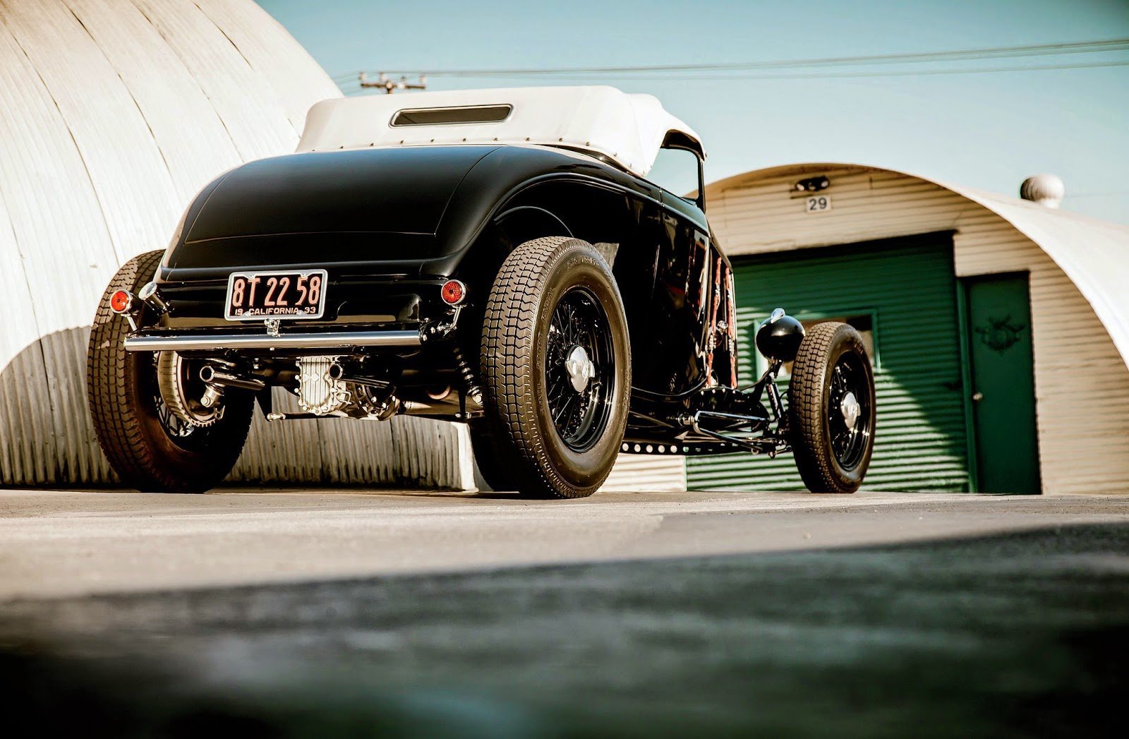 1933, Ford, Roadster, Custom, Hot, Rod, Rods, Vintage Wallpapers HD ...