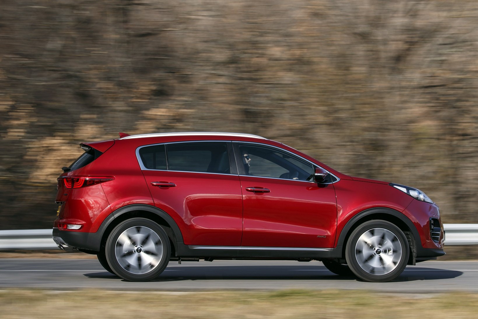 2016, Cars, Uk version, Kia, Sportage, Suv, Gt line, Red Wallpapers HD ...