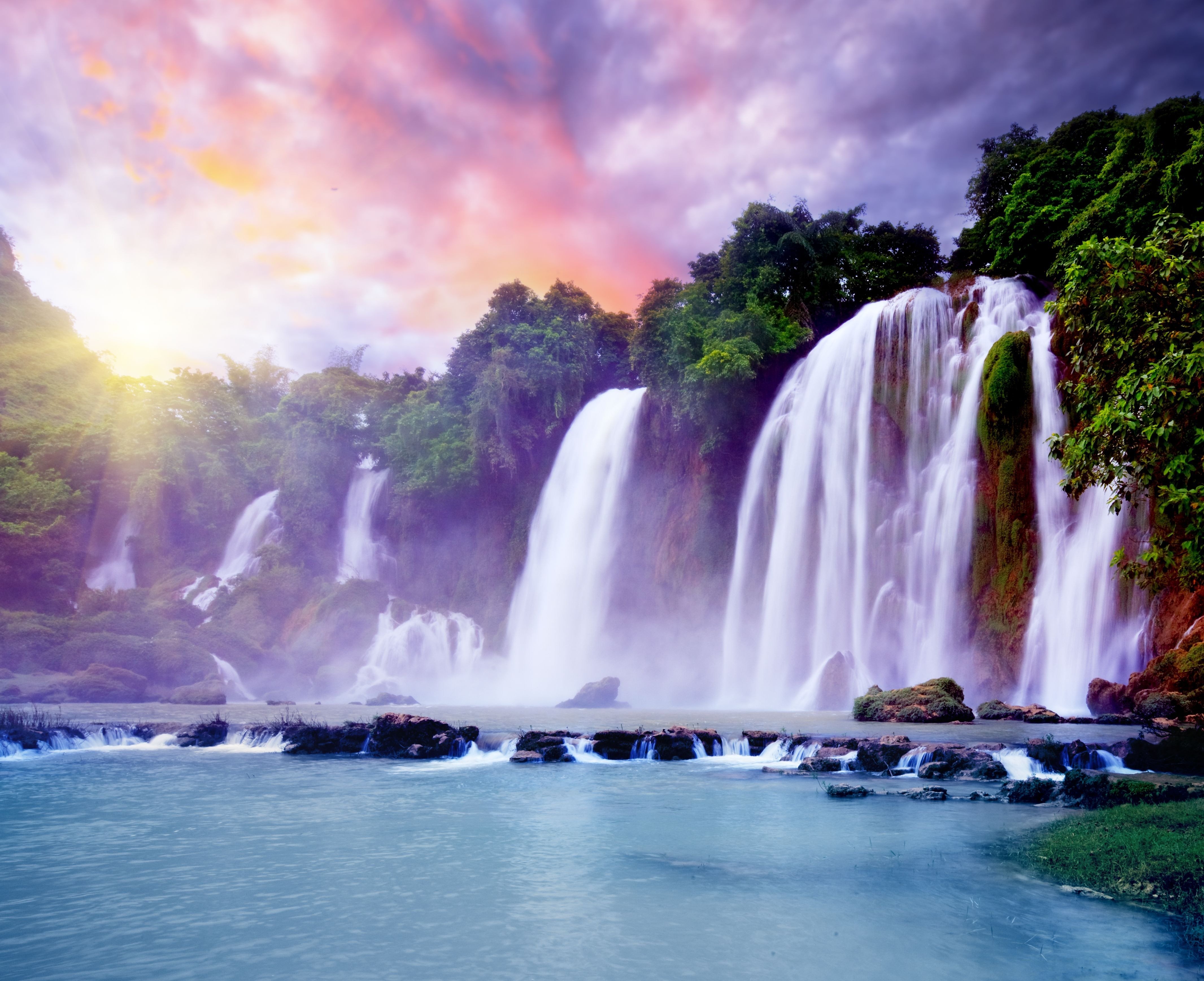 waterfall, Nature, River, Landscape Wallpapers HD / Desktop and Mobile ...