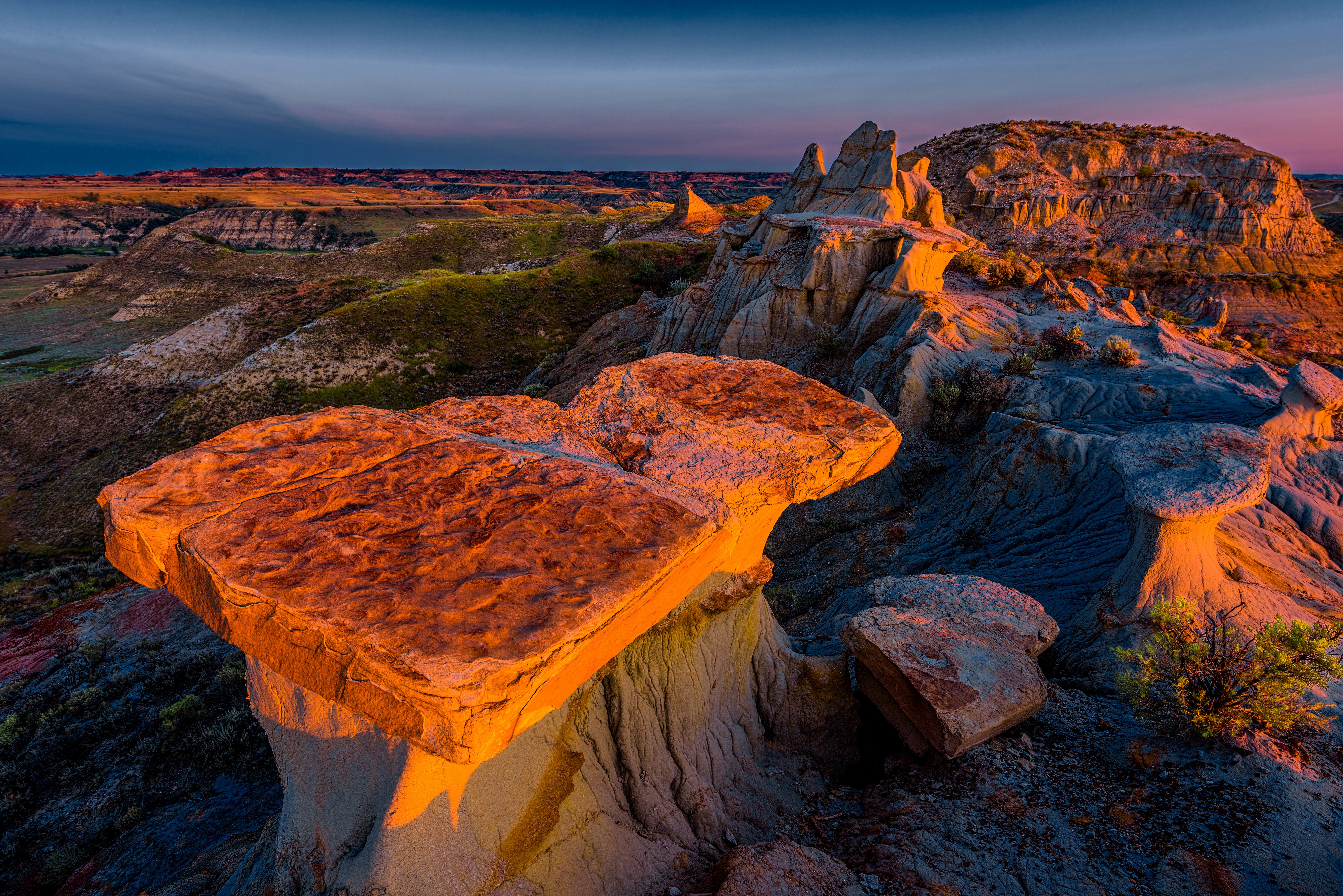 usa, Parks, Mountains, Scenery, Theodore, Roosevelt, National, Park ...