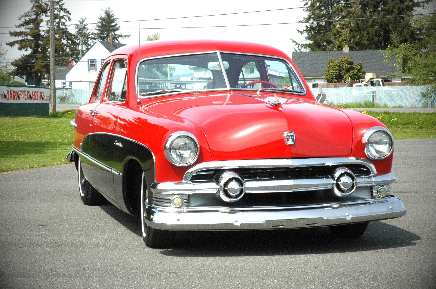 1951, Ford, Crestline, Custom, Coupe, Classic, Old, Vintage, Usa ...