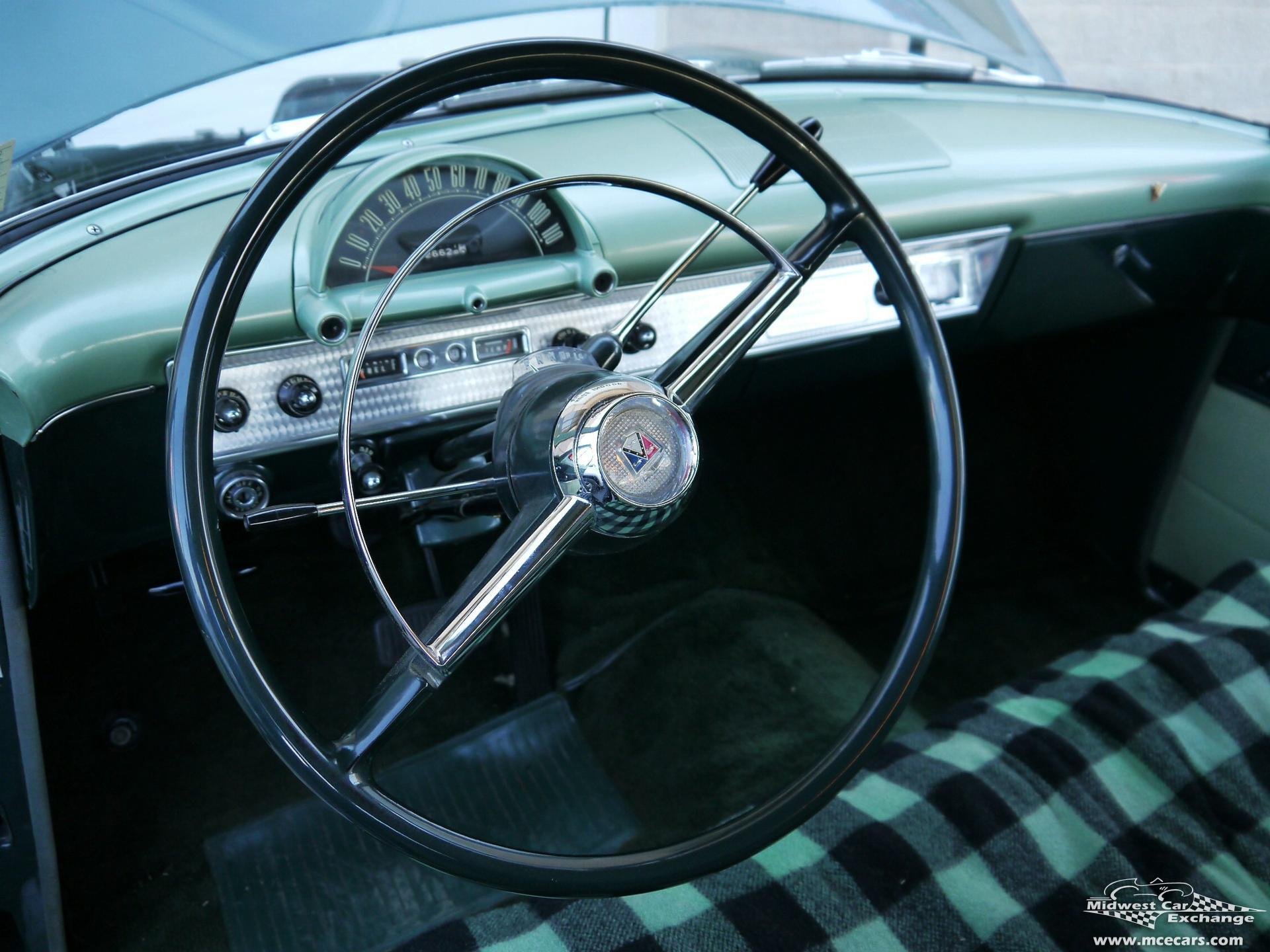 1954, Ford, Crestline, Four, Door, Classic, Old, Vintage, Original, Usa ...