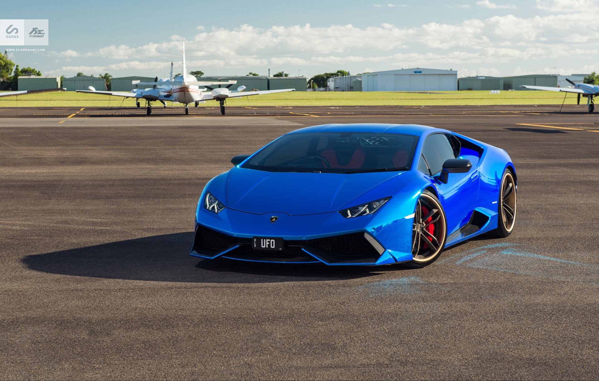 Blue Chrome Lamborghini Huracan Cars Modified
