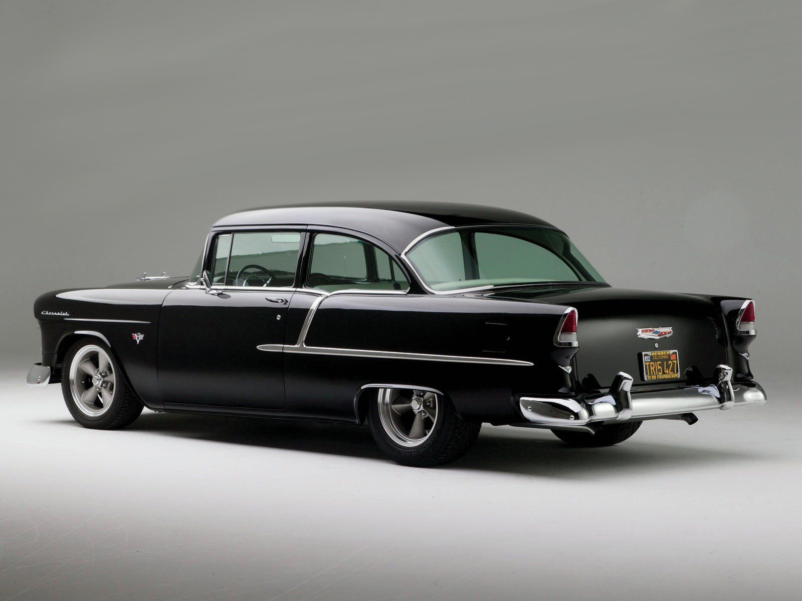 1955, Chevrolet, 210, Sedan, Two, Door, Hotrod, Streetrod, Hot, Rod ...