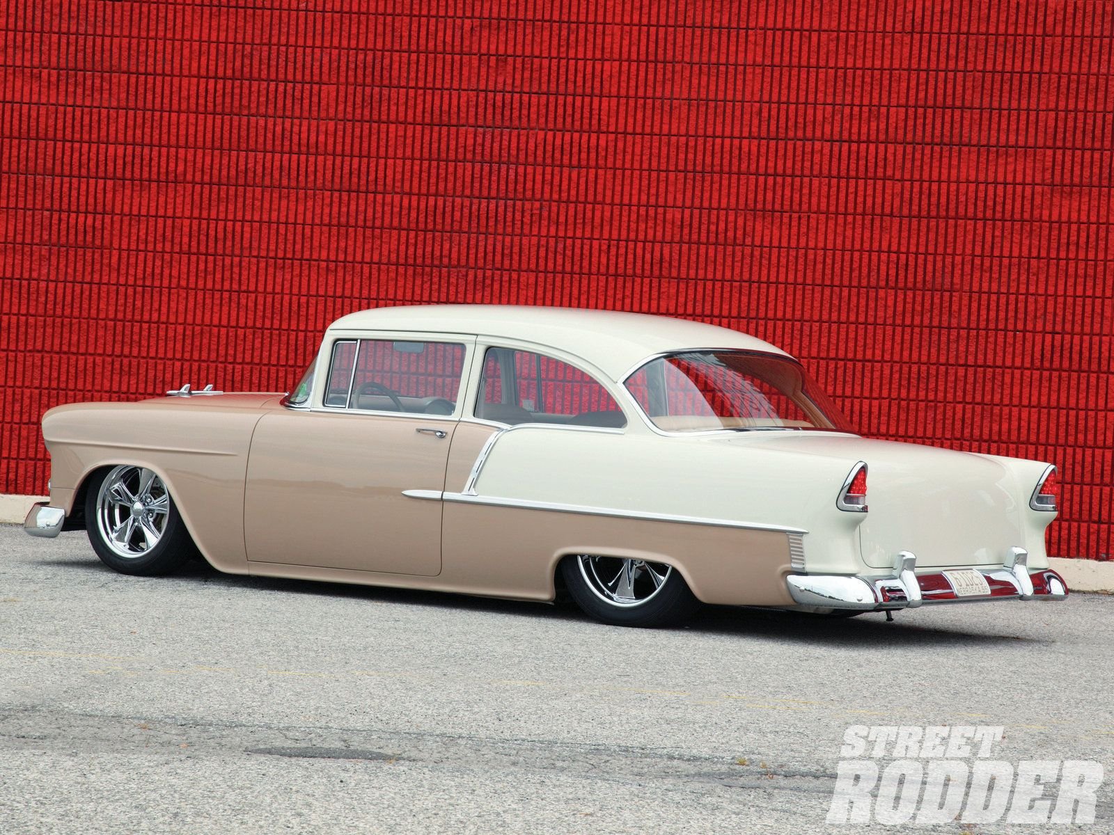 1955, Chevrolet, 210, Sedan, Two, Door, Hotrod, Streetrod, Hot, Rod ...