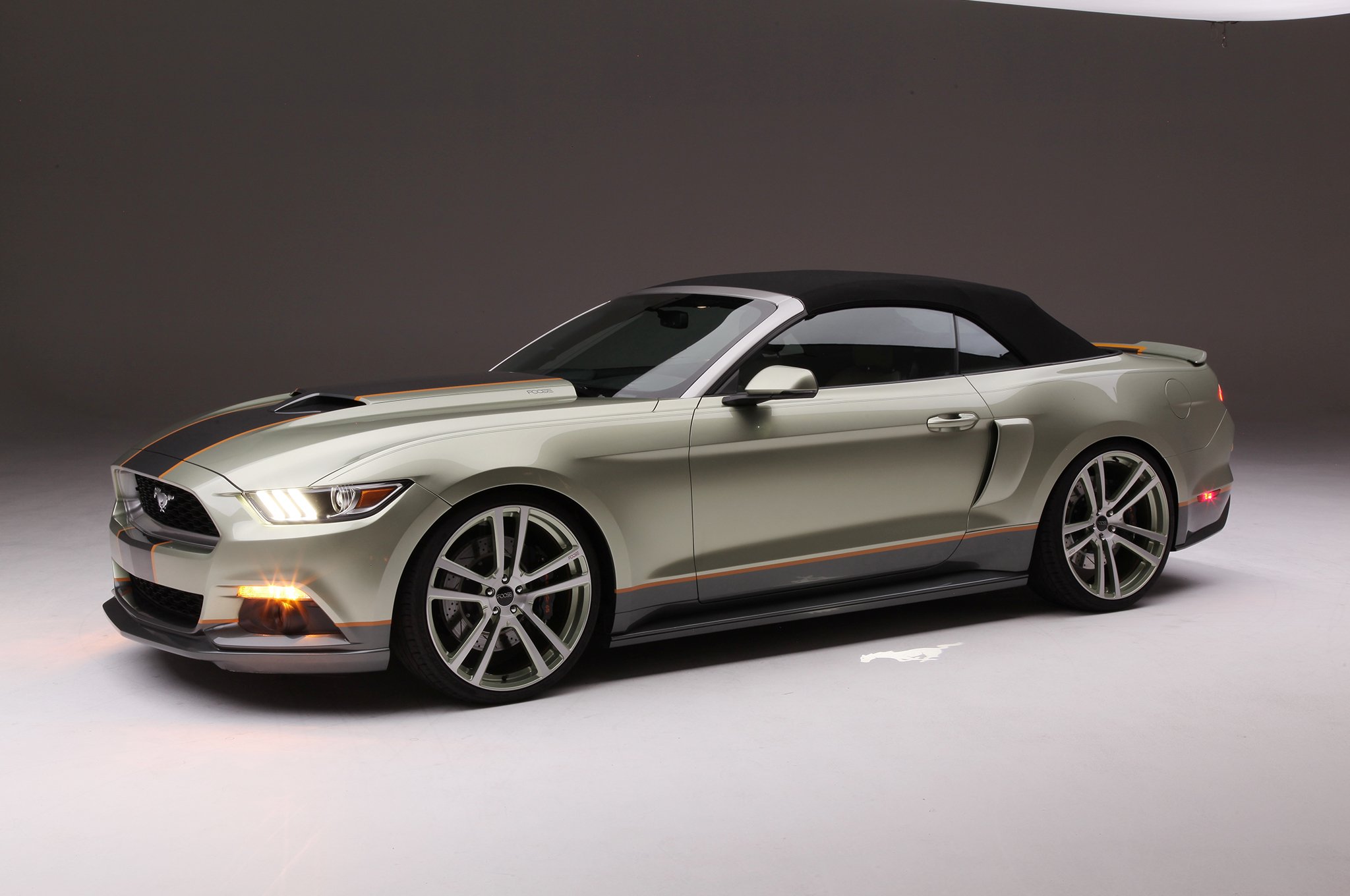 2015, Ford, Mustang, S550, Convertible, Foose, Pro, Touring, Super ...