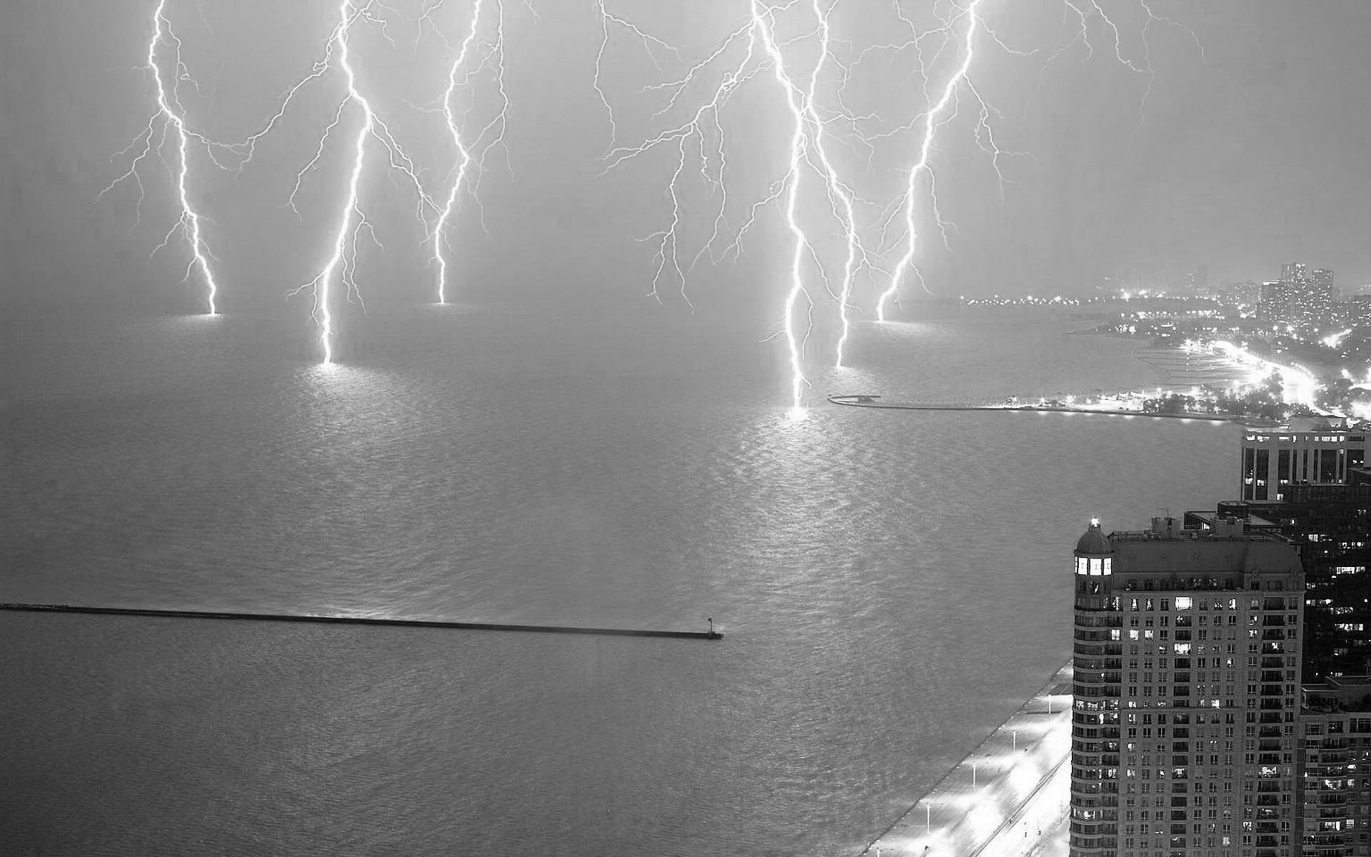 lightning, Storm, Rain, Clouds, Sky, Nature, Thunderstorm Wallpapers HD ...