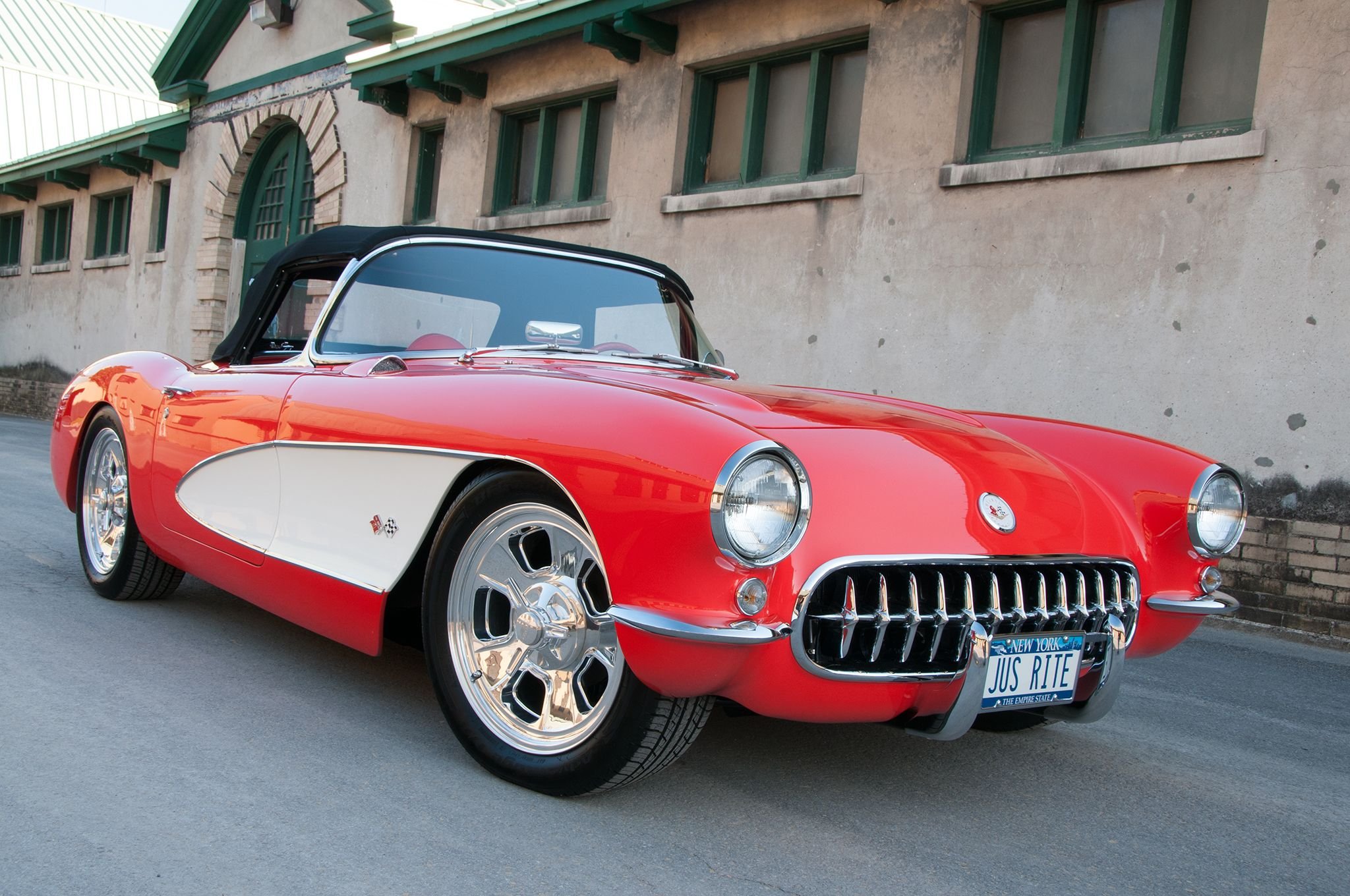 1957, Chevrolet, Chevy, Corvette, Hot, Rod, Streetrod, Street, Rod, Usa ...